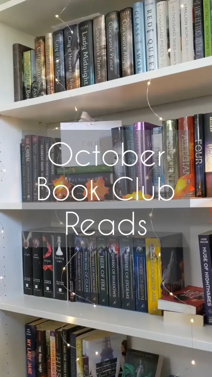 October book club reads! | Video diterbitkan oleh shelfaddiction | Lemon8