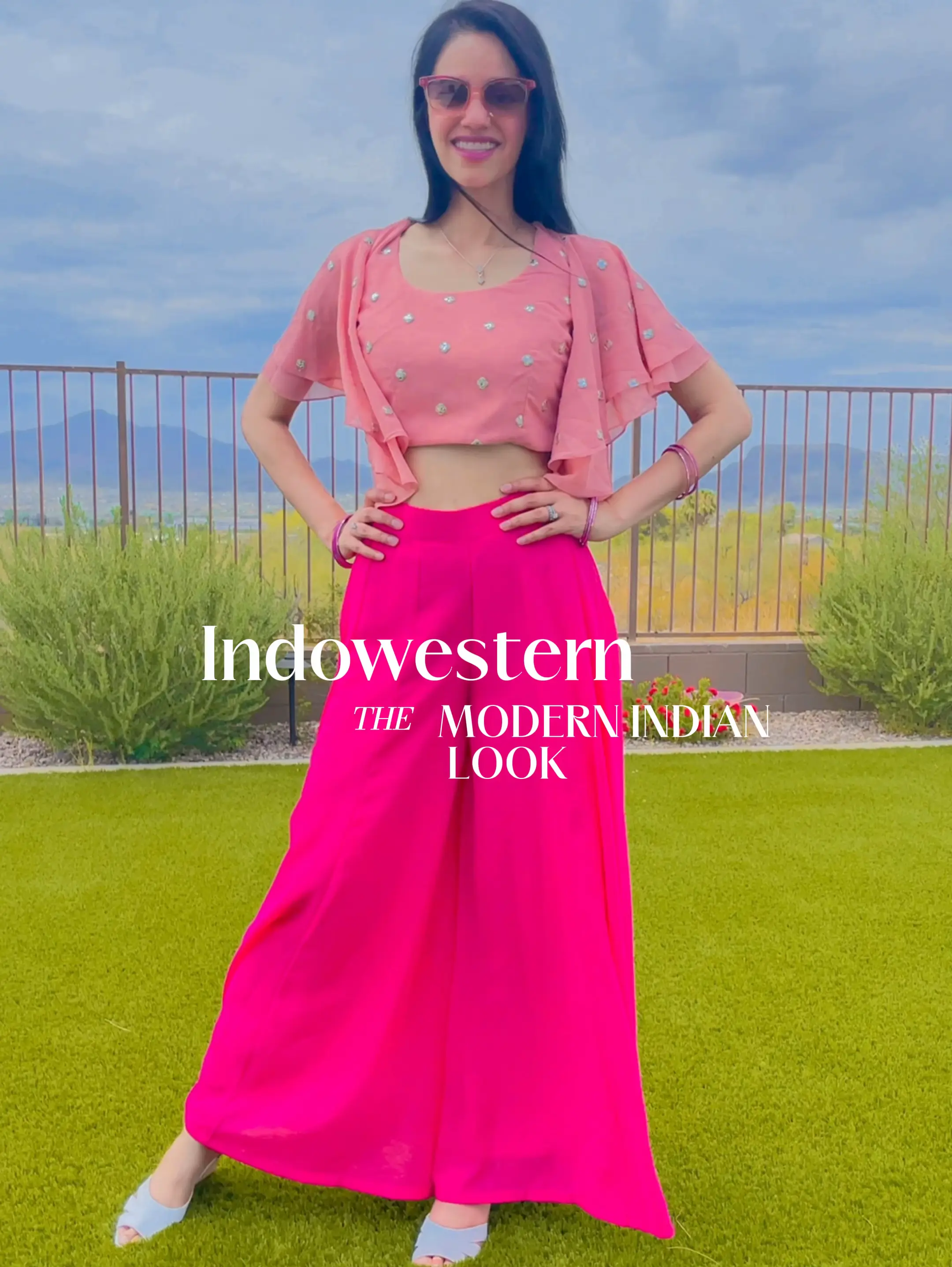 Barbie Inspired - Modern Indian Look | Video published by coffeevschai ...