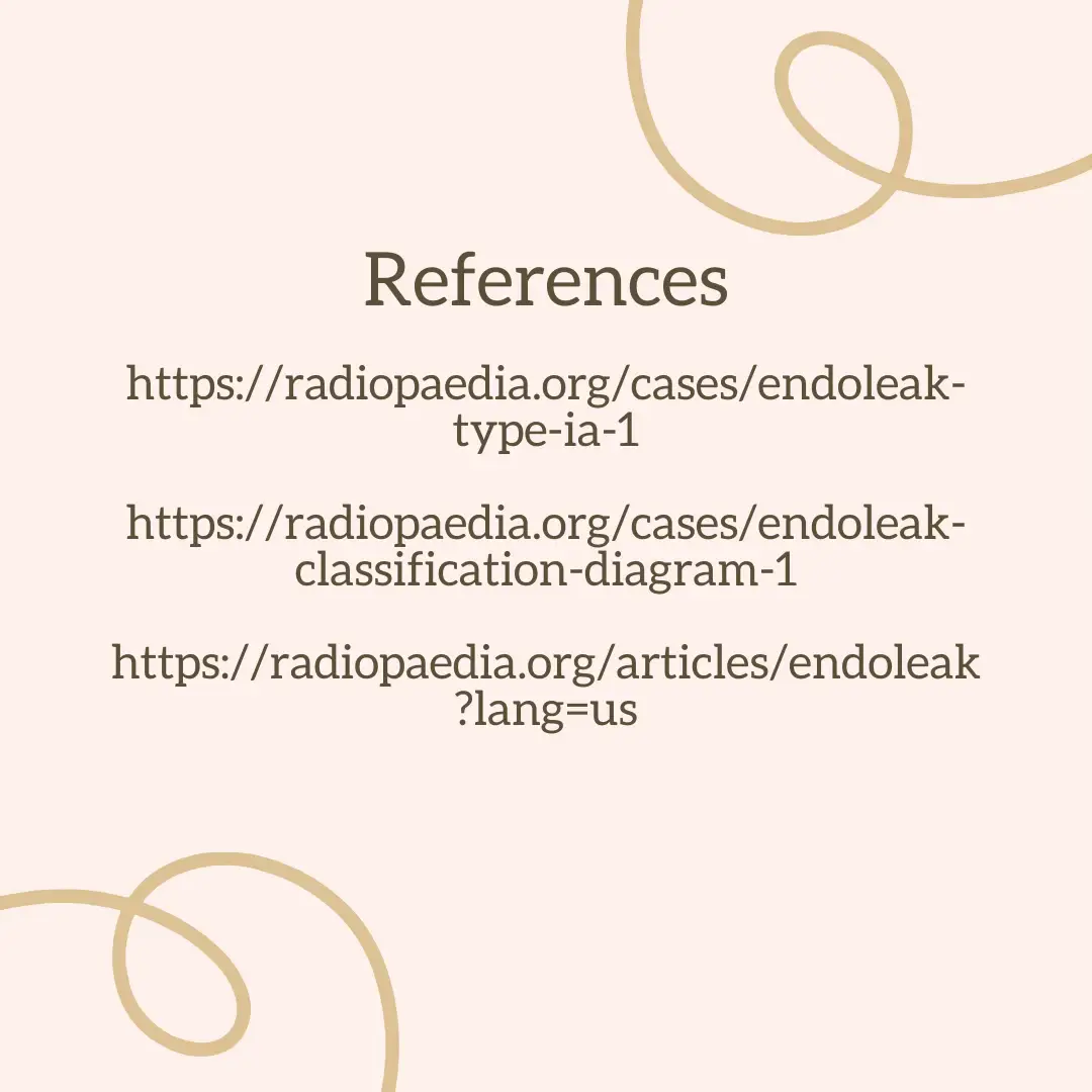 Endoleaks 🩸 | Gallery posted by Em Barnard, MD | Lemon8