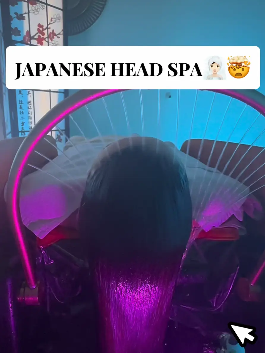 JAPANESE HEAD SPA!🧖🏻‍♀️🤍 | Video published by Rianna Pepe | Lemon8