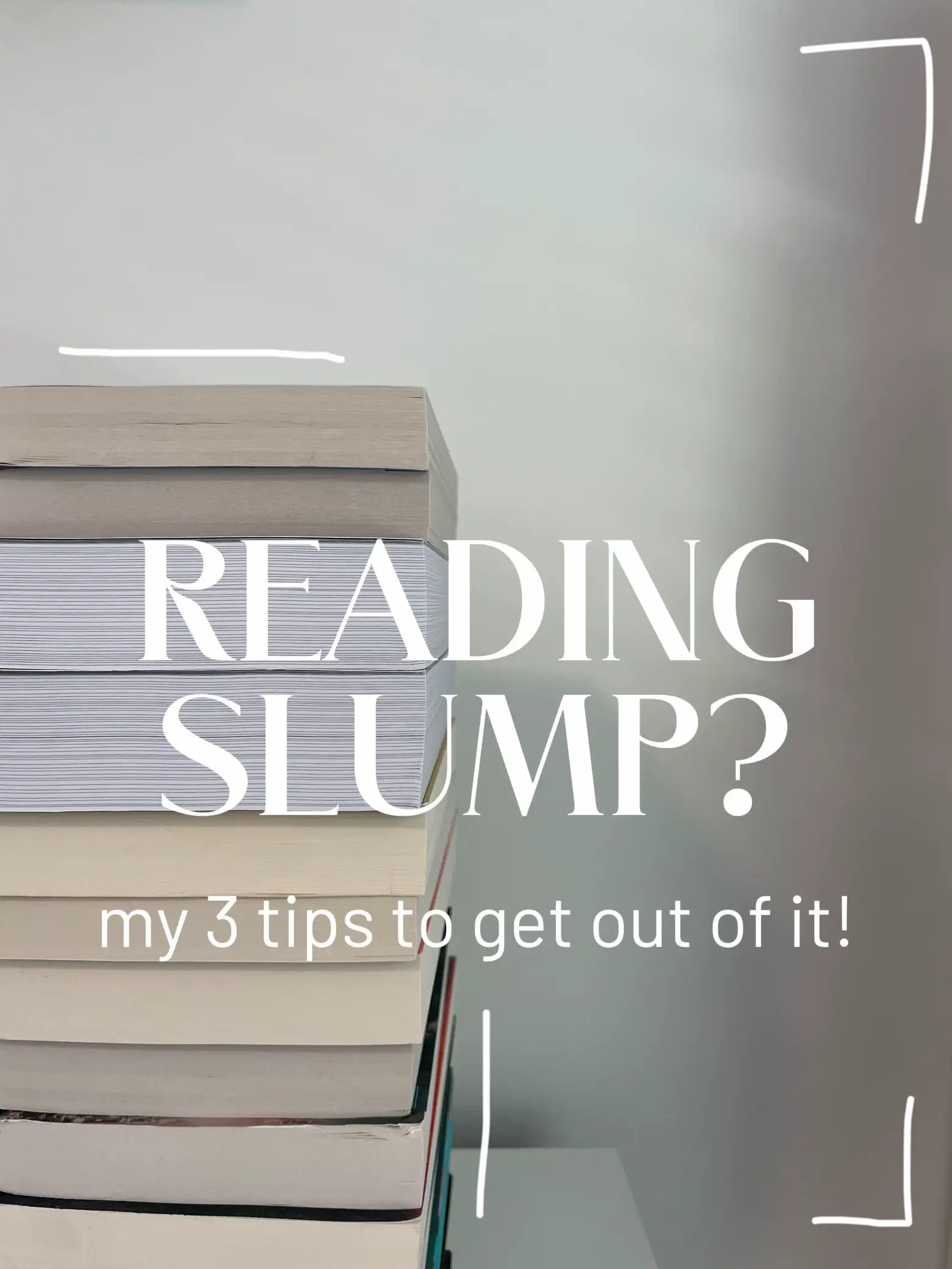 3 Tips To Get Out of a Reading Slump | Gallery posted by Khloemyers ...