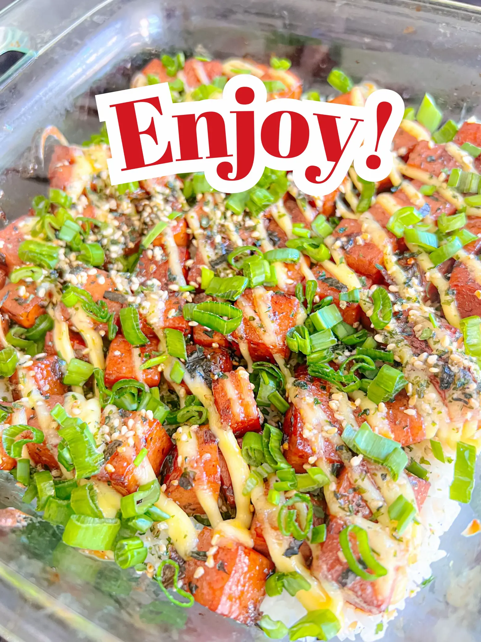 Spam Musubi Bake Recipe 😋 | Gallery posted by Cat's Eats | Lemon8