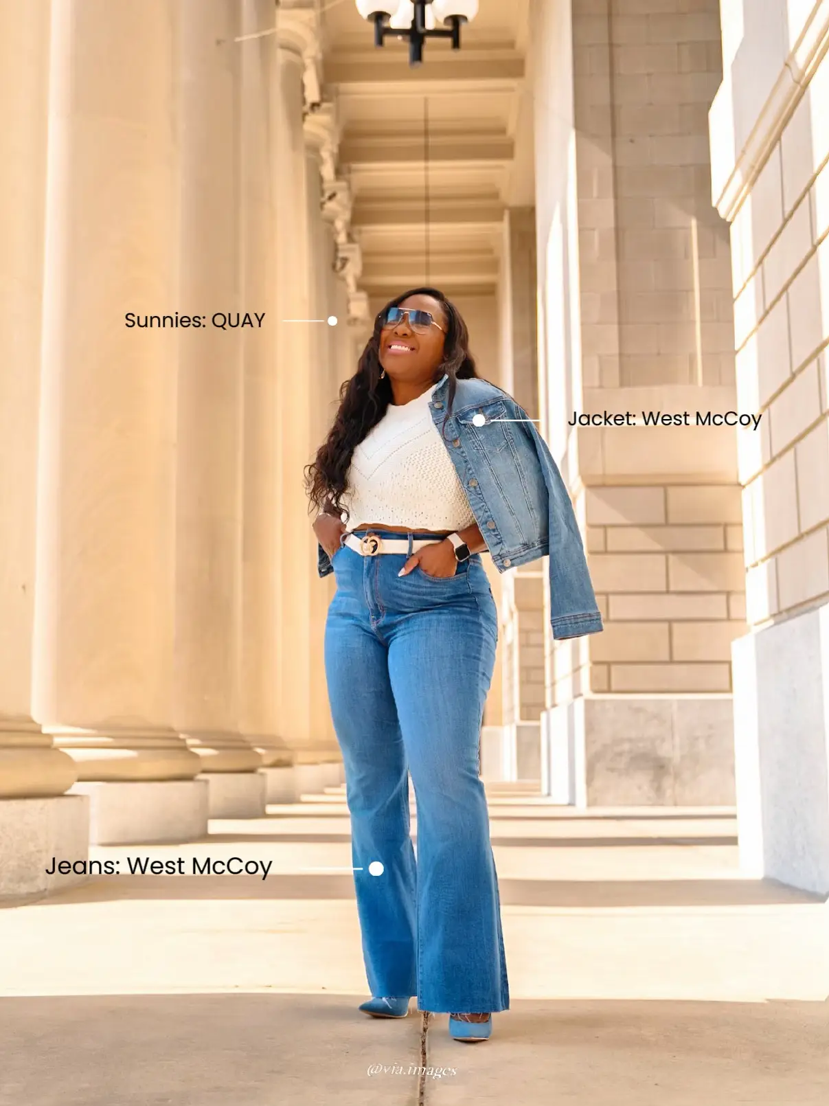OOTD w/ West-McCoy Denim | แกลเลอรีที่โพสต์โดย Trice | Lemon8