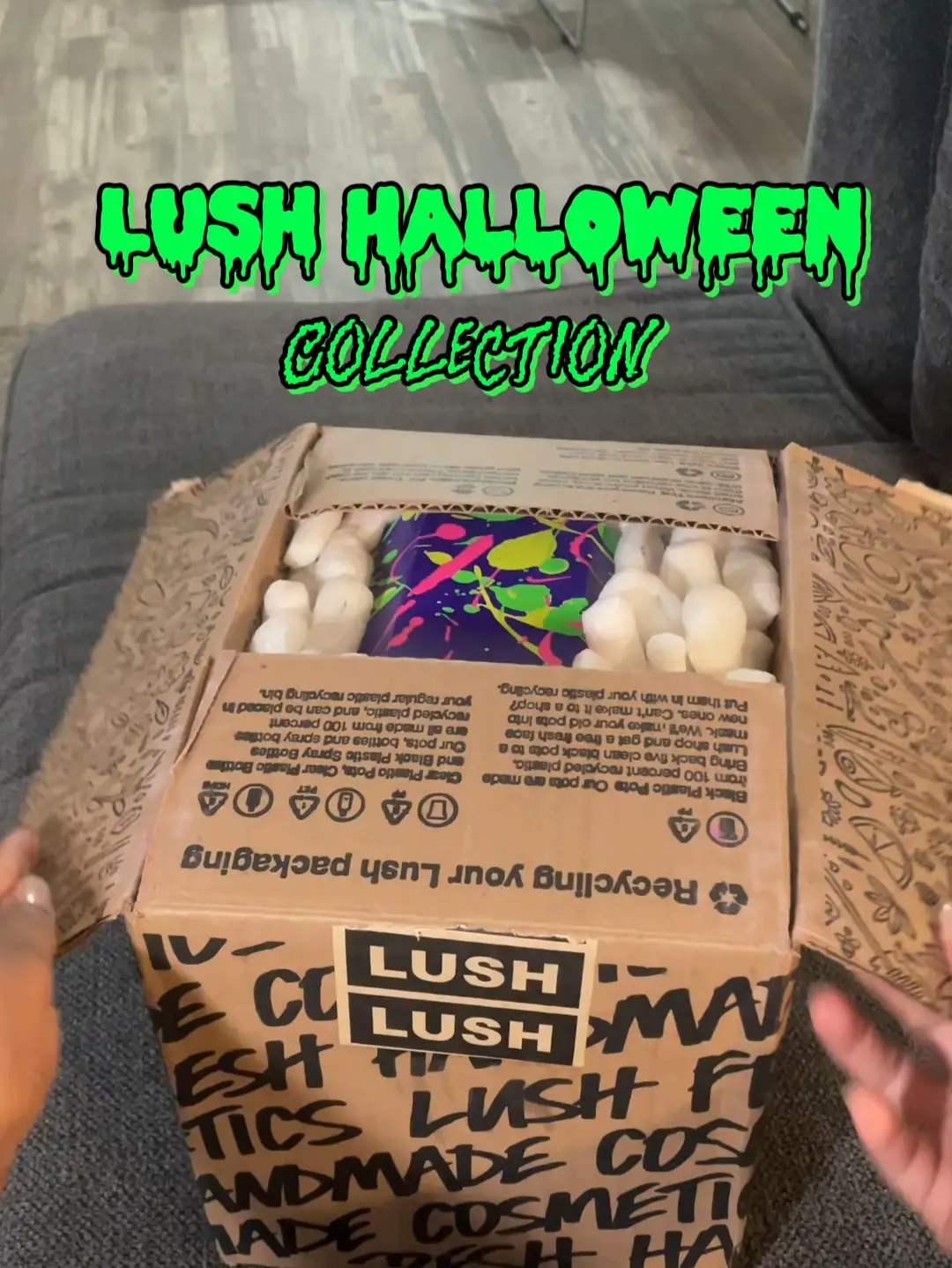 Lush Halloween unboxing | Video published by Kia🩵 | Lemon8