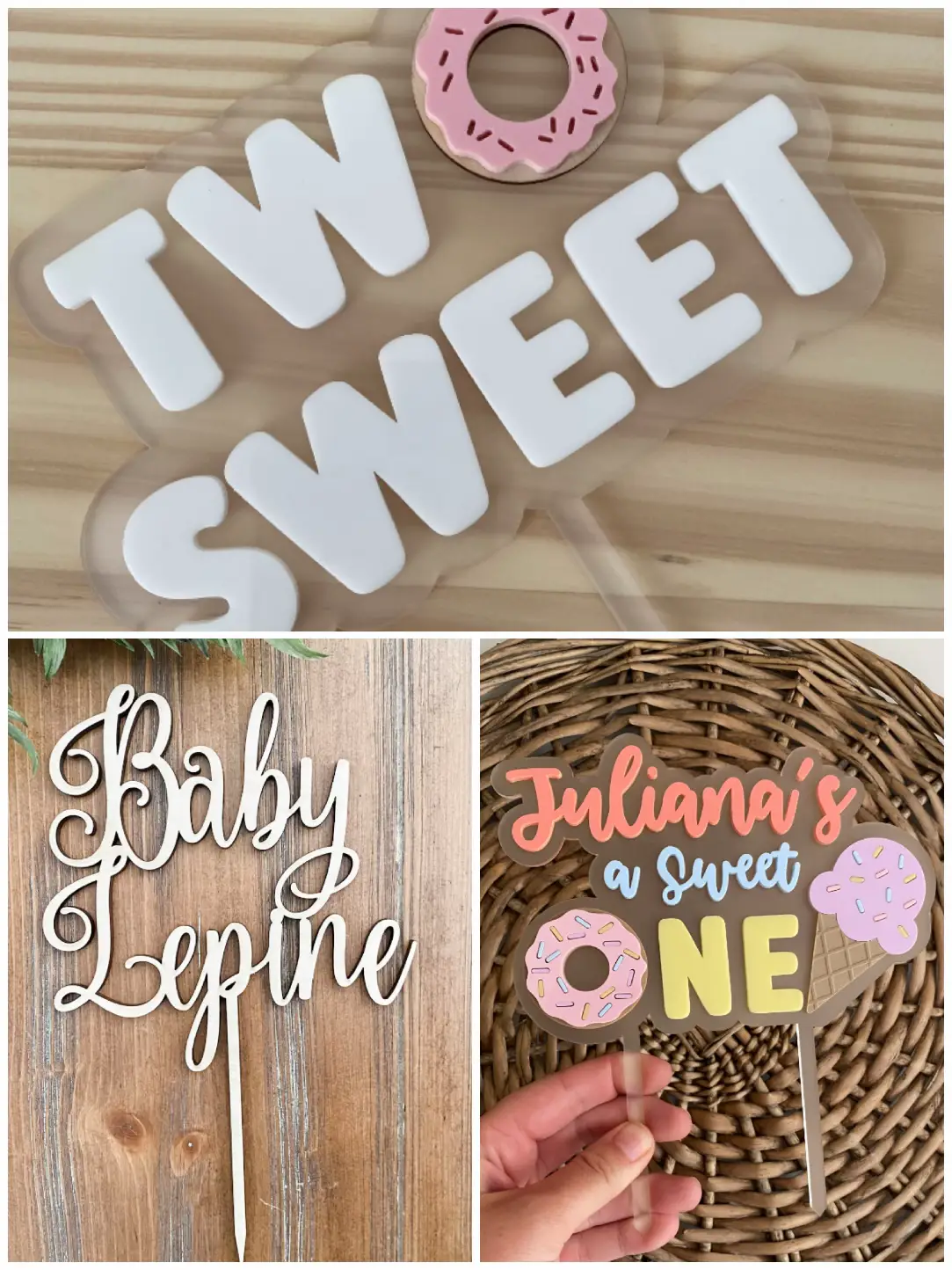 Custom Cake Toppers | Gallery posted by thelittleloonco | Lemon8