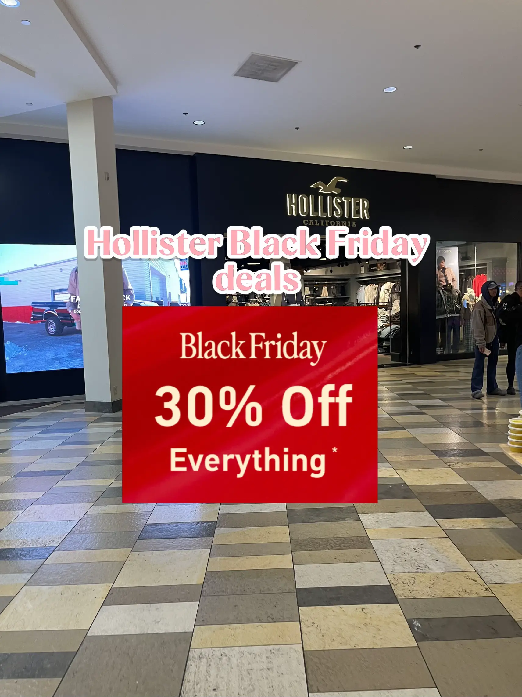 Hollister Black Friday deals 30 off everything Gallery posted by jimia denae Lemon8