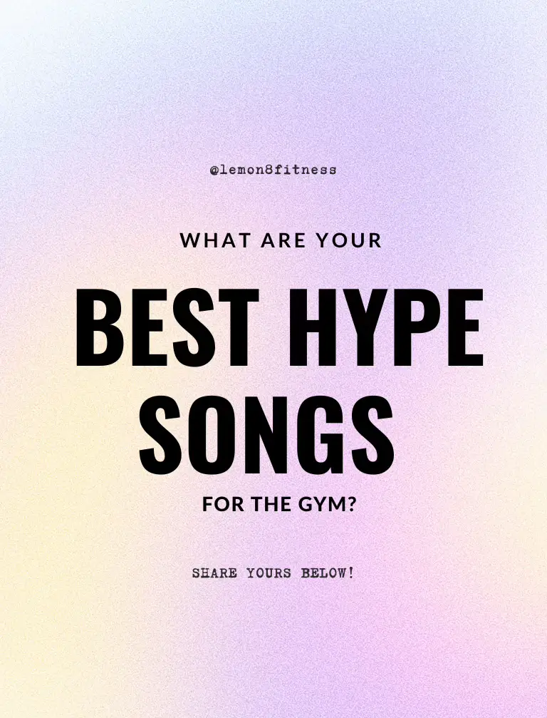 Best Hype Songs at the Gym👀 | Gallery posted by Lemon8 Fitness | Lemon8