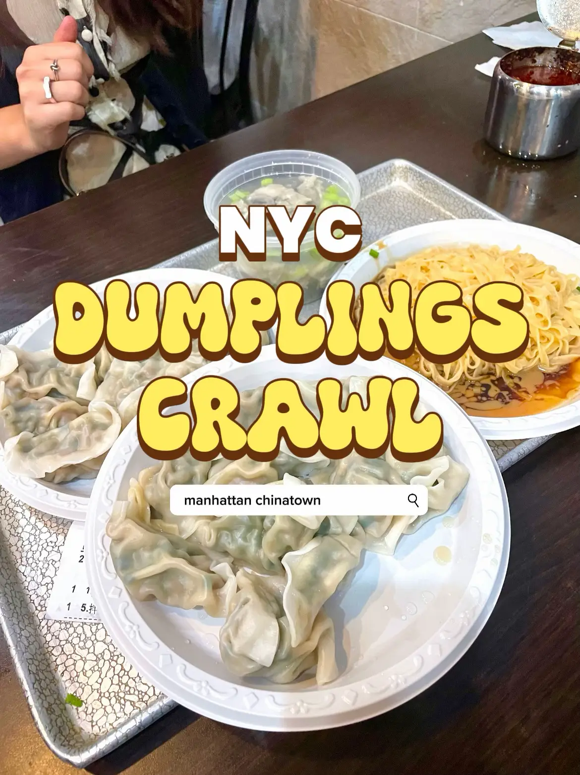 NYC Chinatown Dumplings Crawl | Gallery posted by jerica.feasts | Lemon8