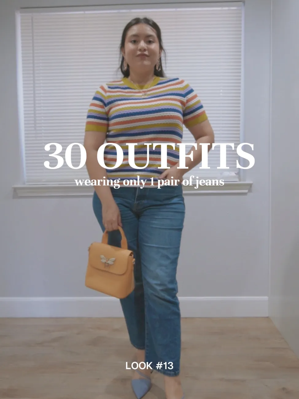OOTD #12 | 1 pair of jeans= 30 outfits | Video published by sinnombredotcom | Lemon8