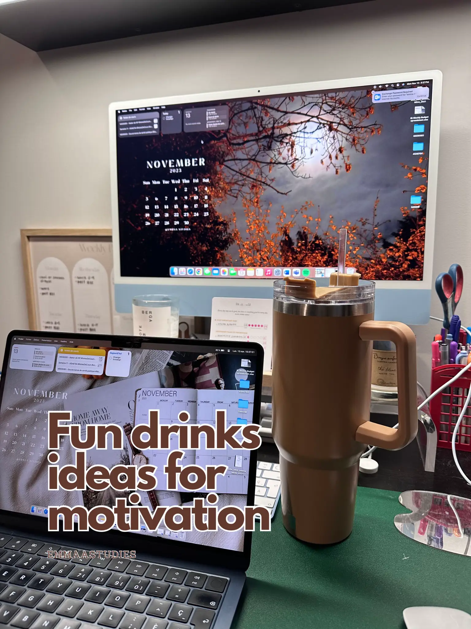Fun drinks ideas for study/work motivation | แกลเลอรีที่โพสต์โดย emmaa ...