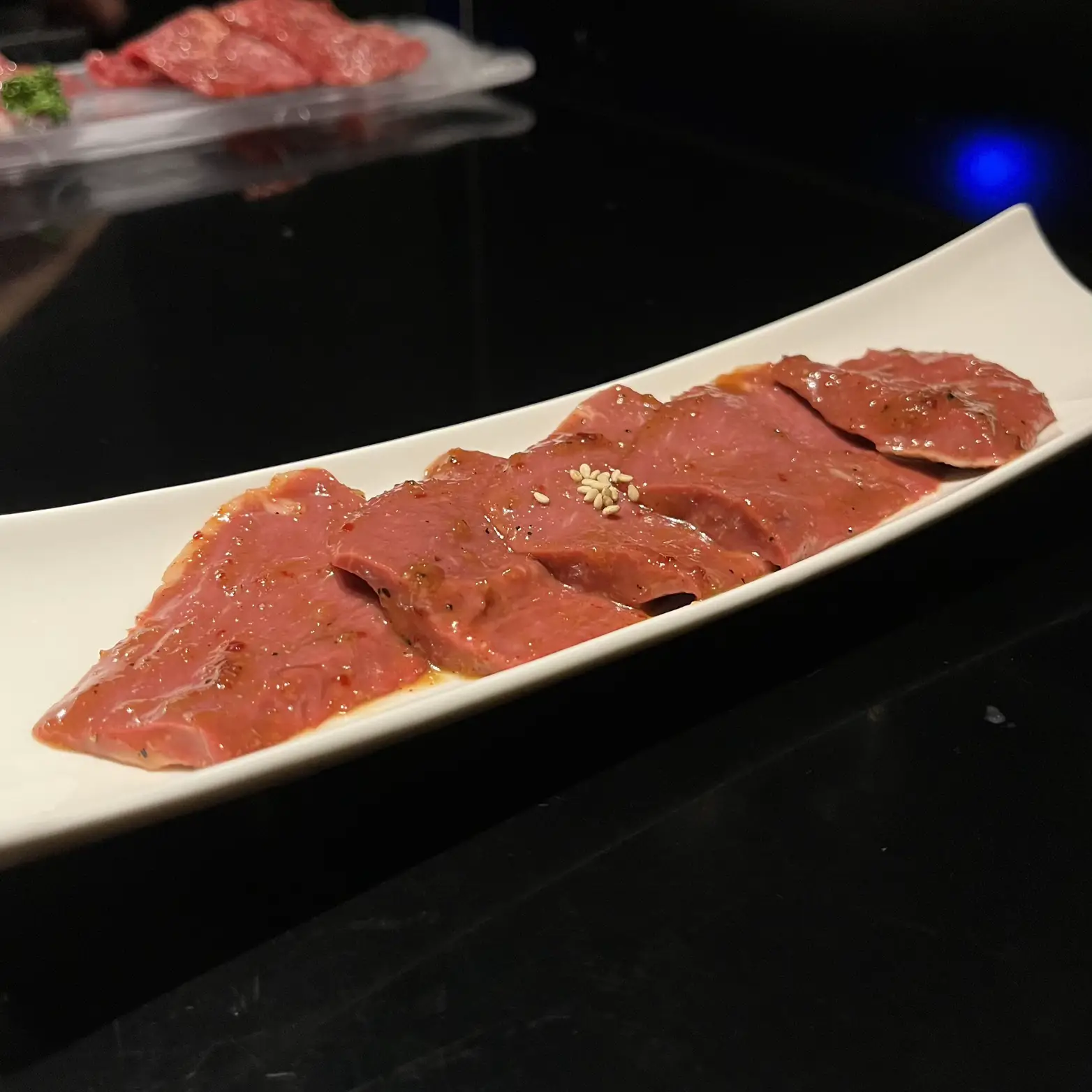 Yakiniku restaurant where you can enjoy in a private room. A la carte ...