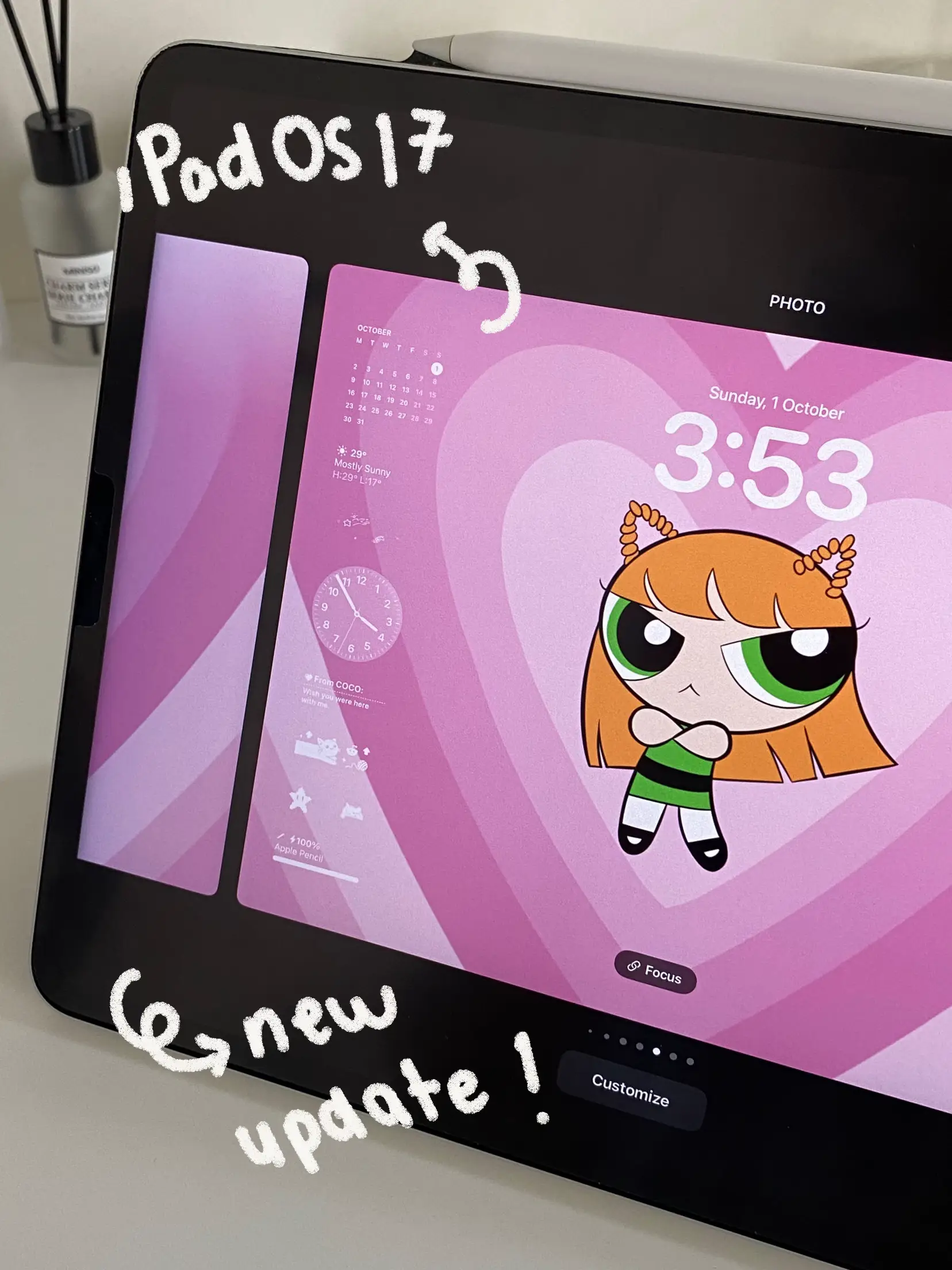 How to Customize Your iPad Lockscreen📱 | Gallery posted by sanae ☕️ ...