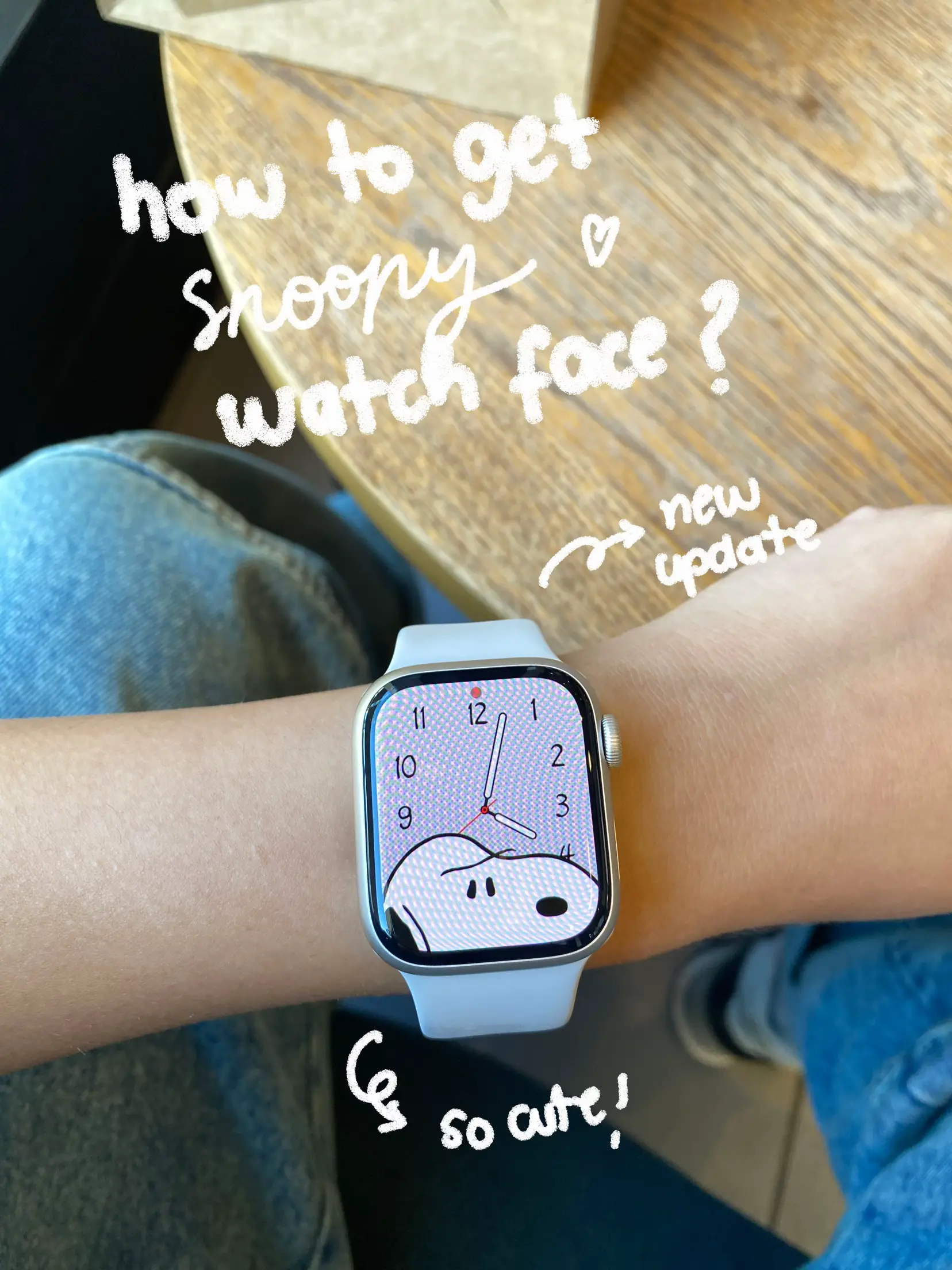 How to Get Snoopy Watch face 🐾 | Gallery posted by sanae ☕️ | Lemon8