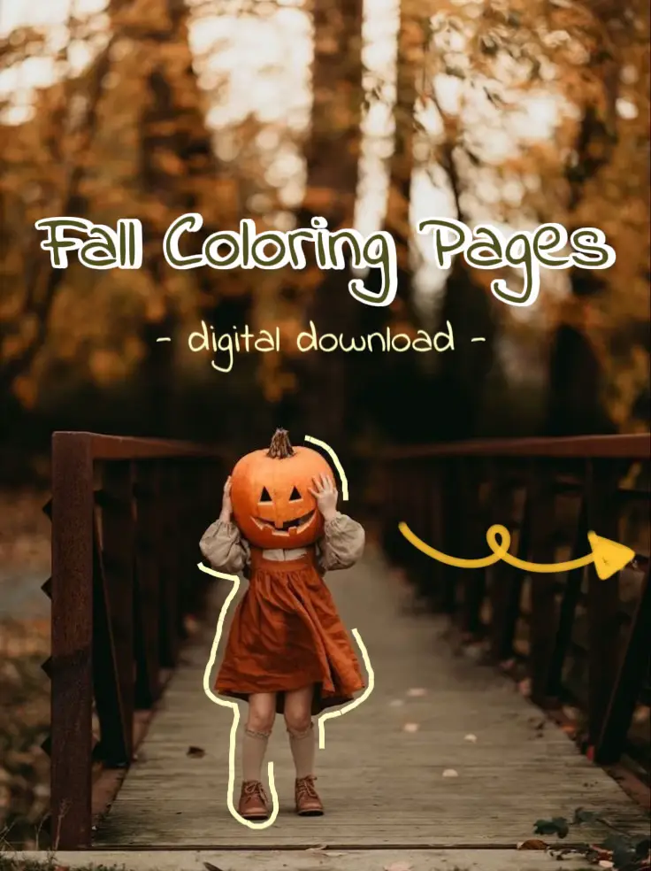 Kids Fall Coloring Pages | Gallery posted by Oh My Creatives | Lemon8