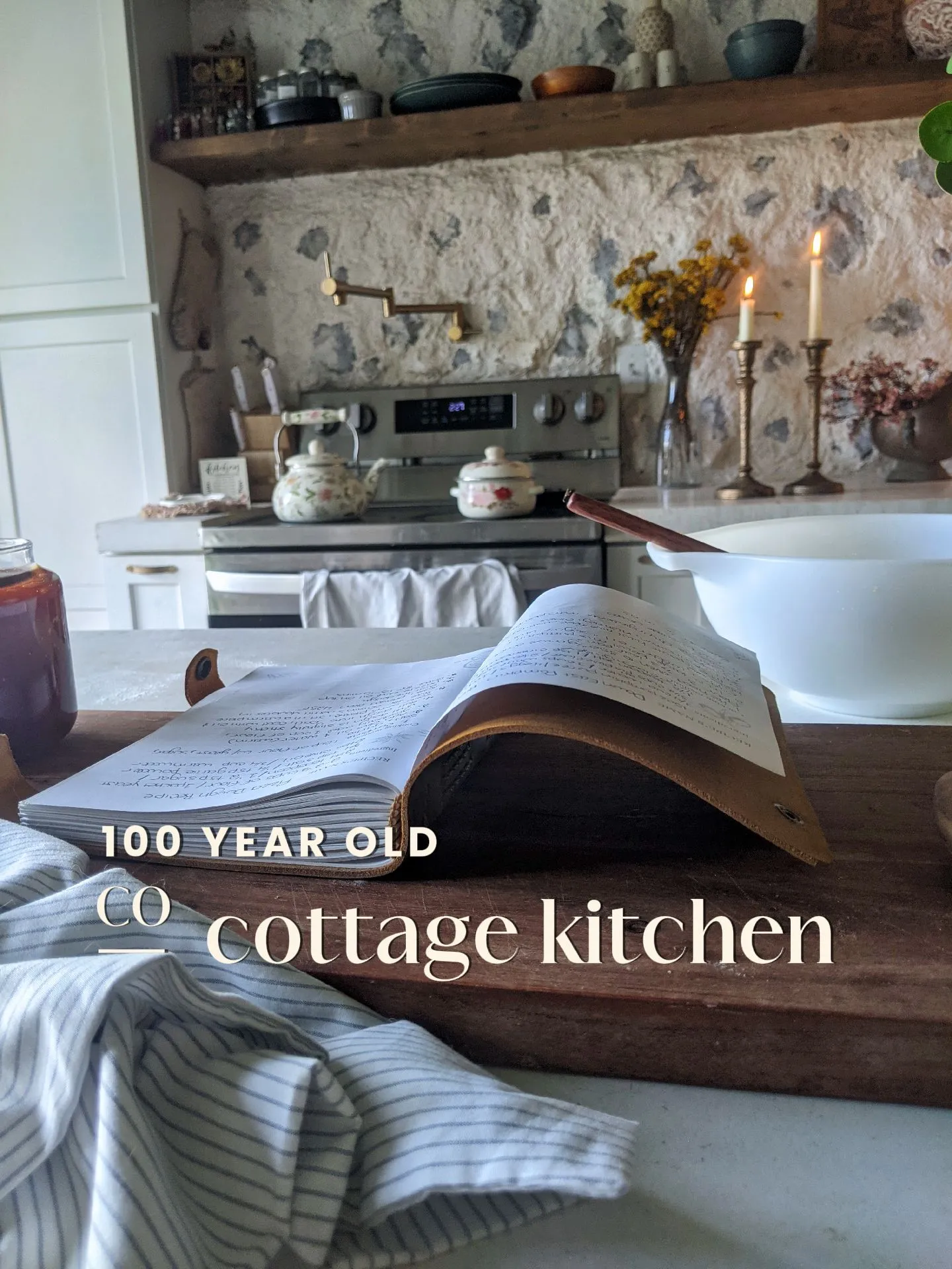 100 YEAR OLD Cottage Kitchen 🫖🌸🌿🫐 | Gallery posted by Kruse Farms | Lemon8