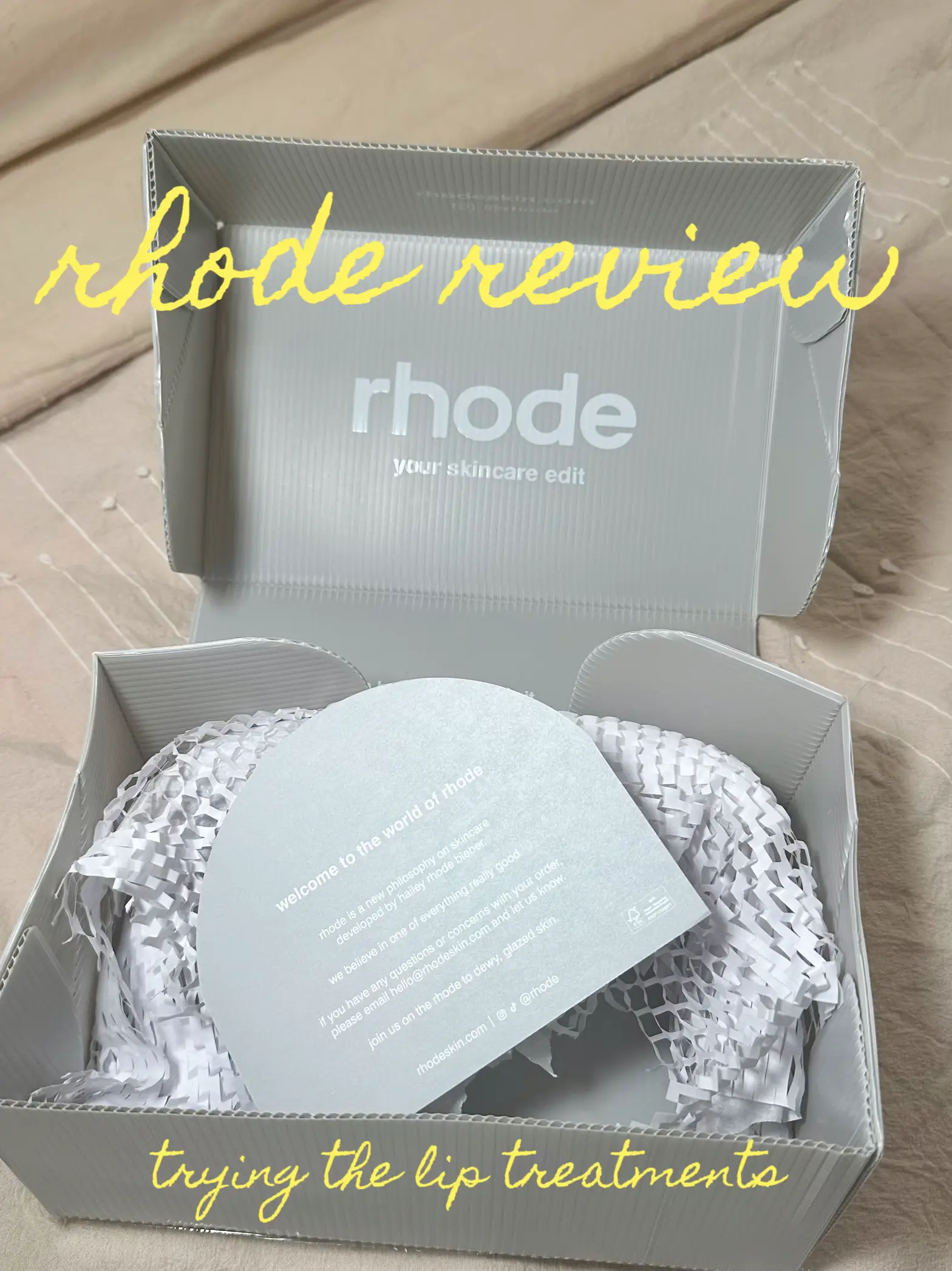 rhode lippie review | Gallery posted by sunia | Lemon8