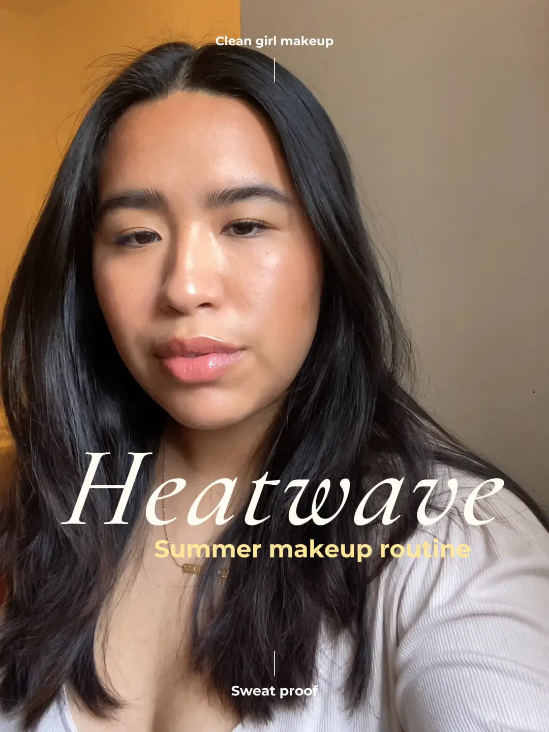 Summer sweat proof makeup look ⛅️🎀 | Video published by Marilexis | Lemon8