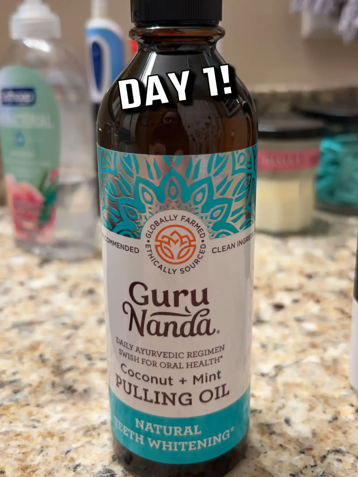 Guru Nanda Oil Pulling! | Gallery posted by Kaula Yost | Lemon8