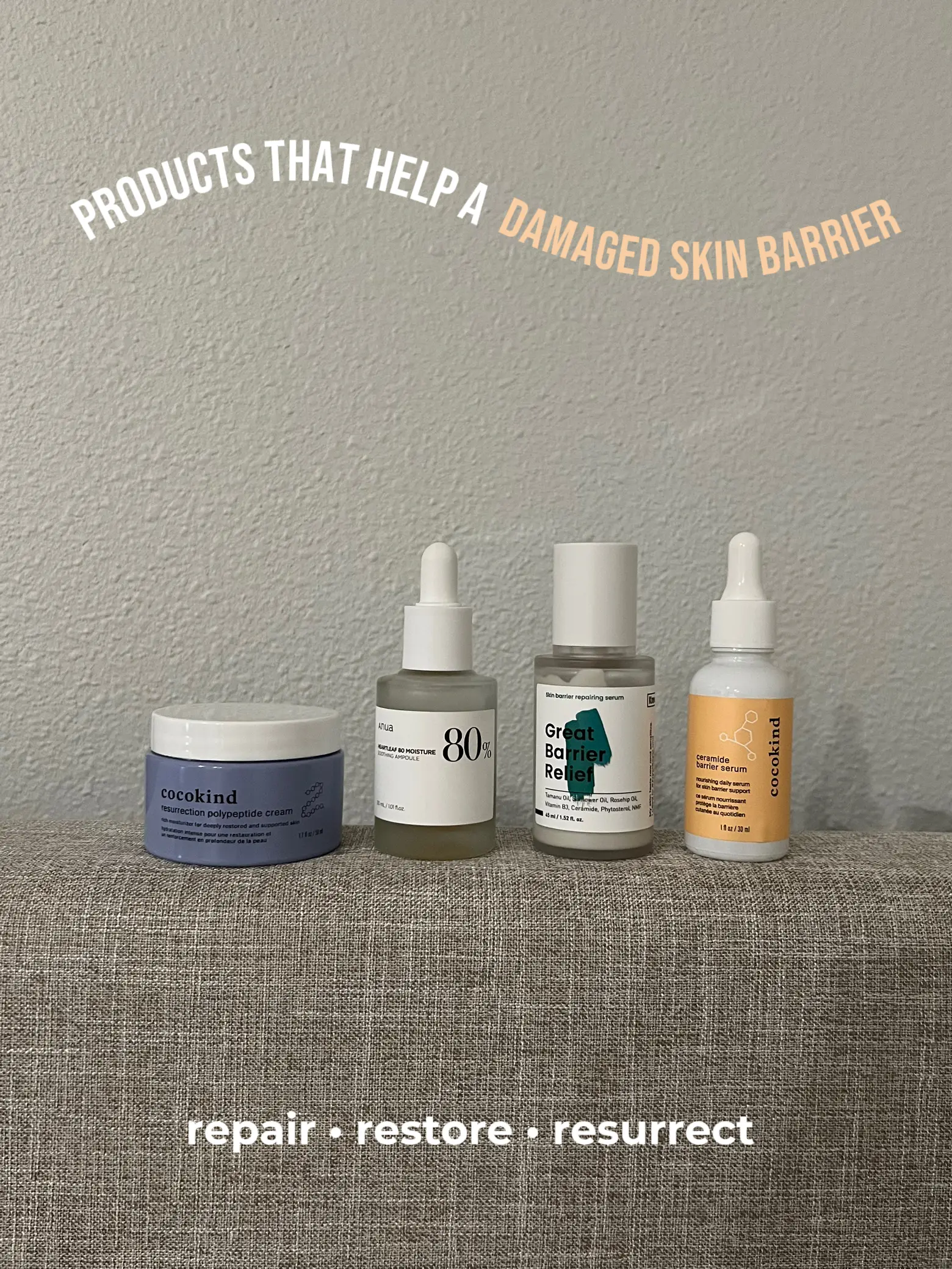 products to help repair a damaged skin barrier | Gallery posted by ...