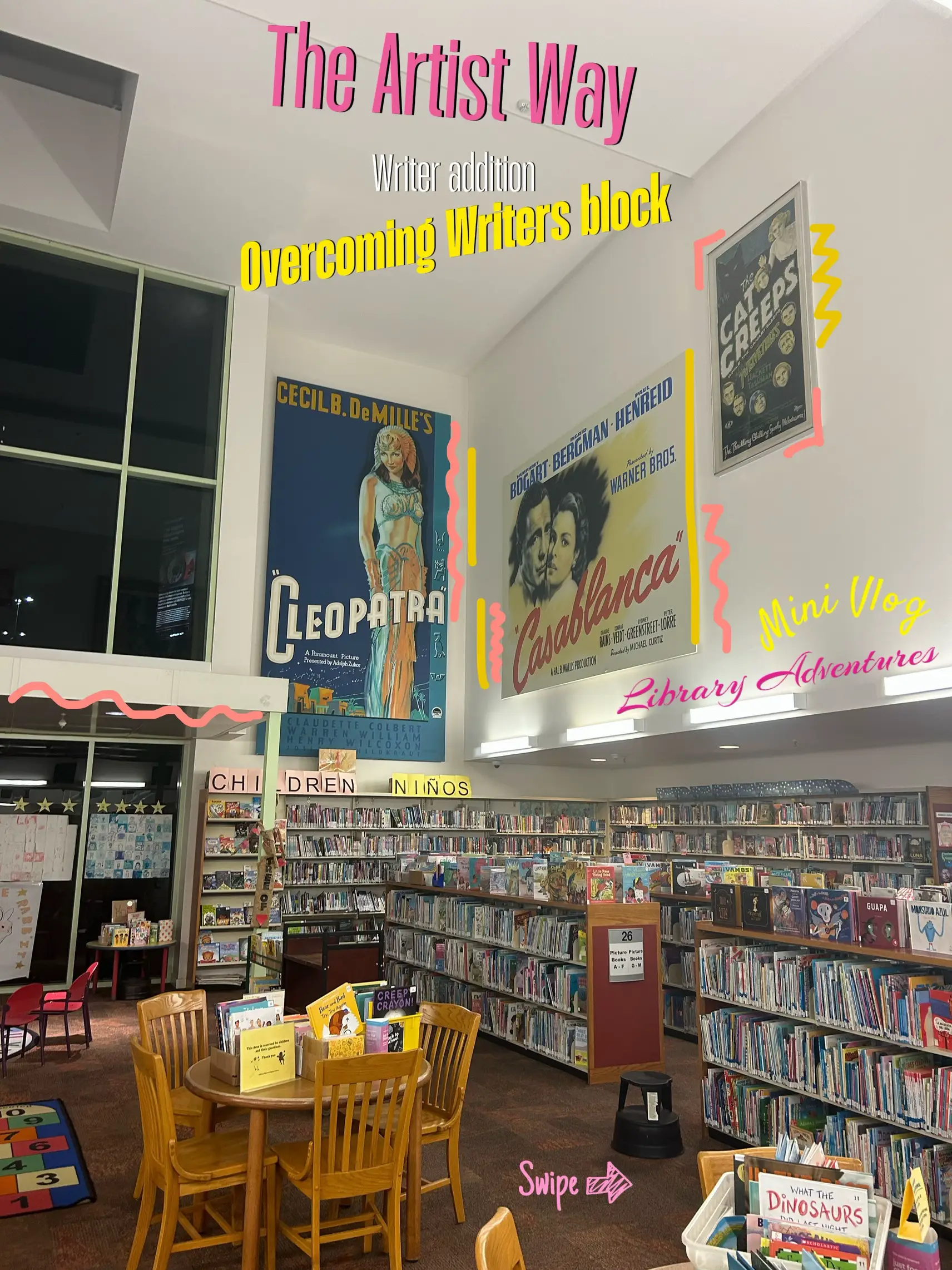 Mini Library Vlog: Overcoming writers block | Gallery posted by Lex🪷 ...