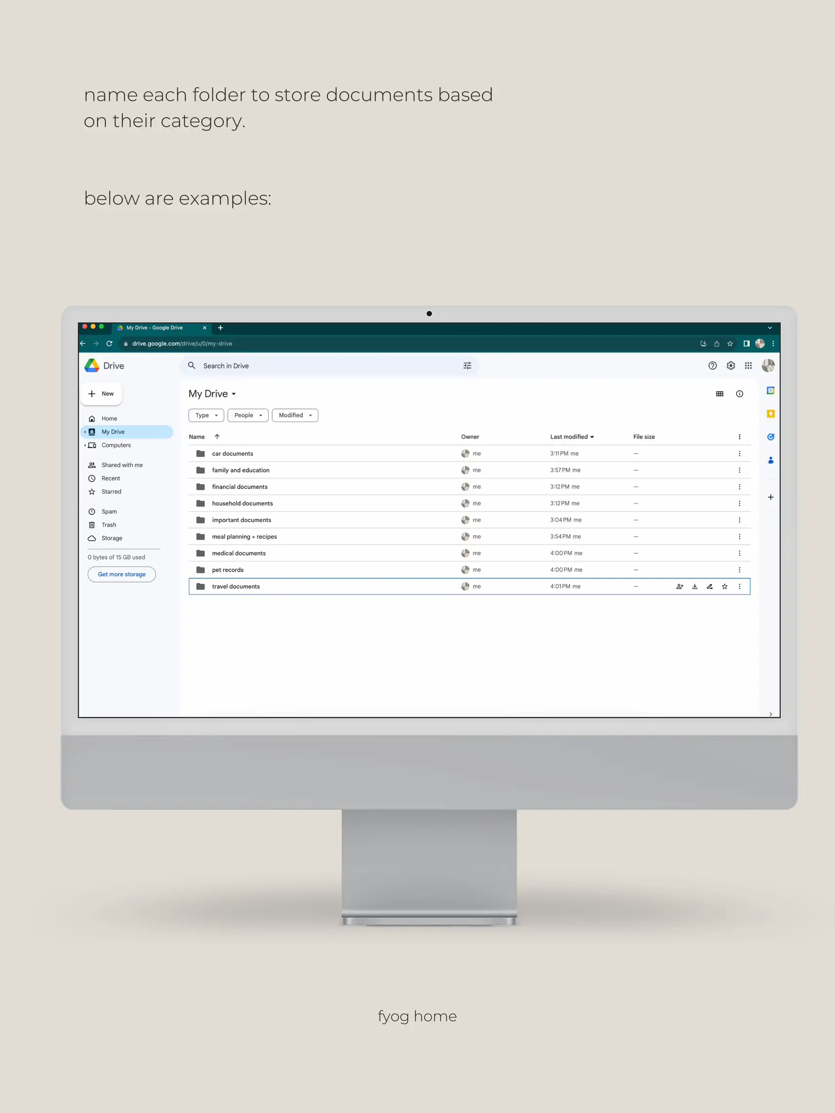 sorting + organizing digital files | adhd-friendly | แกลเลอรีที่โพสต์โดย fyog home | Lemon8