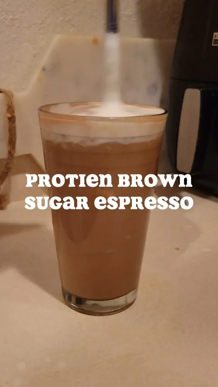 Protien Brown Sugar Shaken Espresso🩷🎀 | Video published by Takijah Rasheed | Lemon8