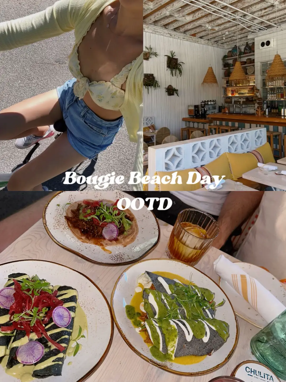Bougie Beach Day OOTD | แกลเลอรีที่โพสต์โดย Vera | Lemon8