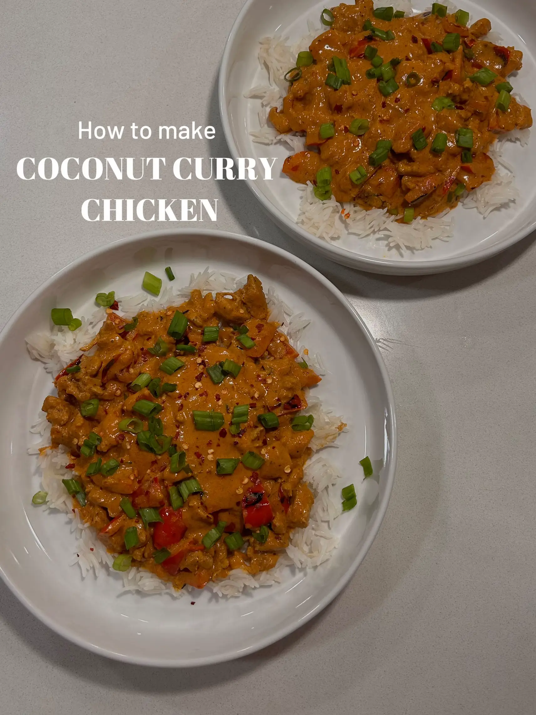 COCONUT CURRY CHICKEN | Gallery posted by ASHLEY JONES | Lemon8