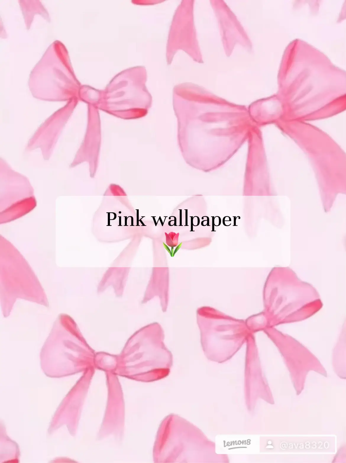 Pink wallpaper🌷 | Gallery posted by Ava | Lemon8