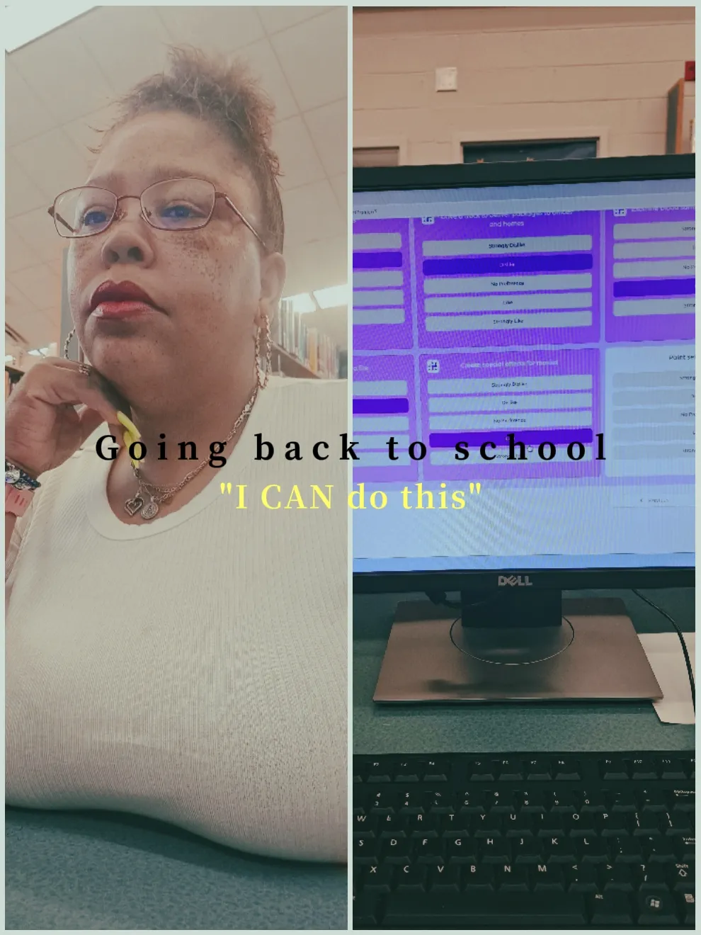 Going back to school | แกลเลอรีที่โพสต์โดย Lady Redd | Lemon8