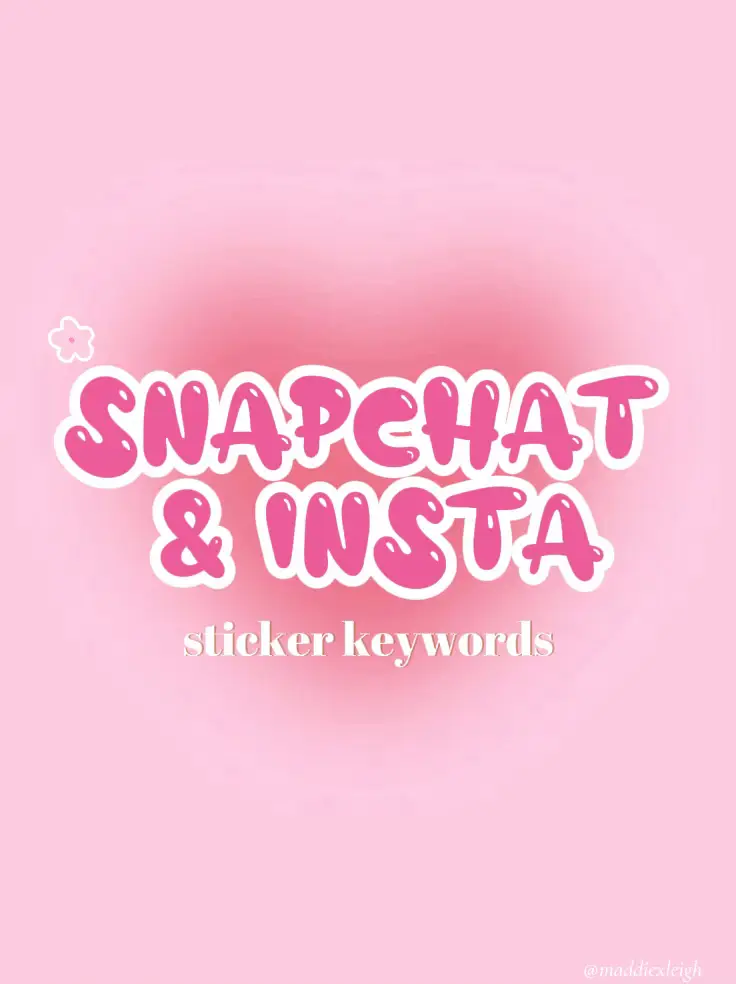 snapchat + insta sticker keywords 🎀. | Gallery posted by ˚ʚ♡ɞ˚mads ˚ʚ♡ɞ ...