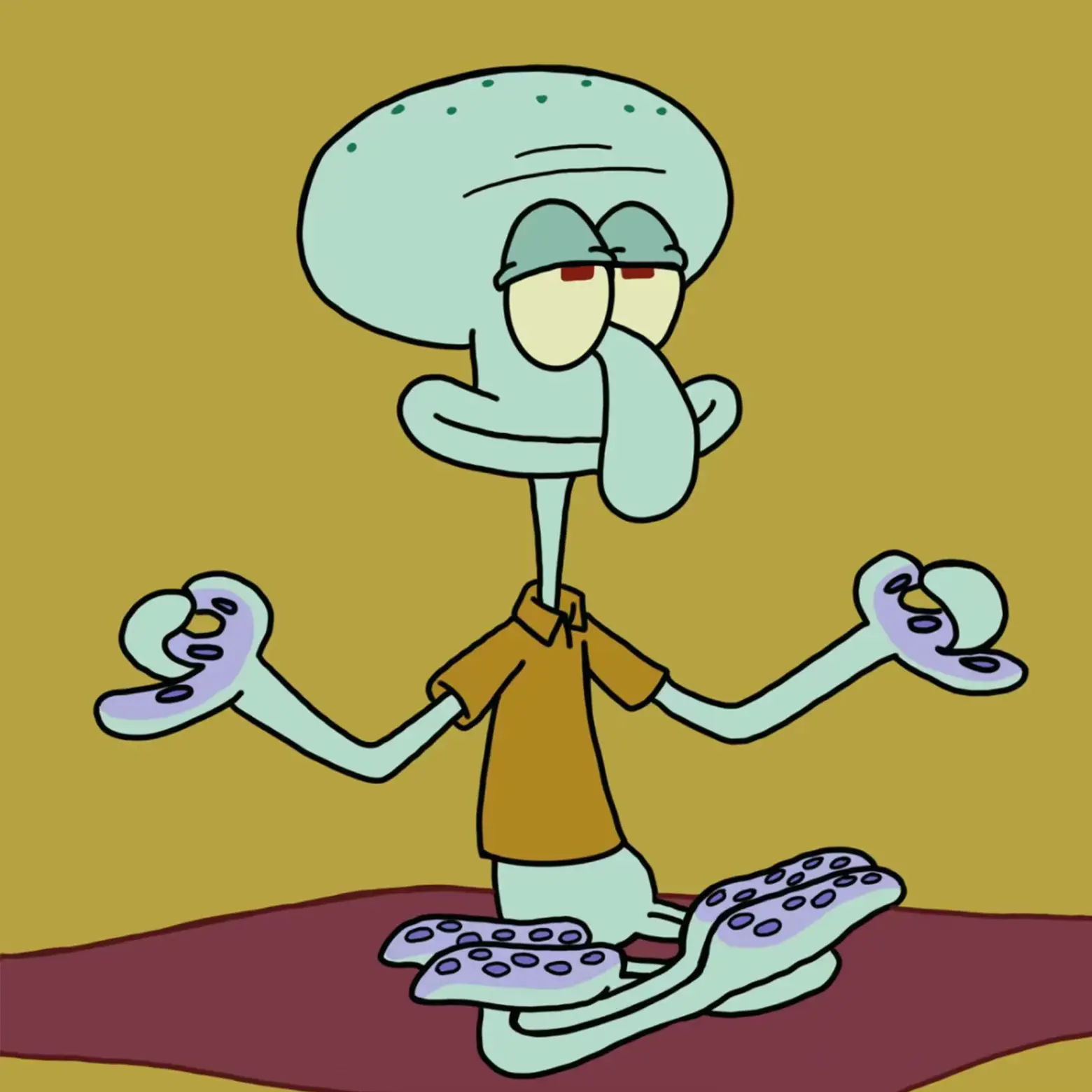 Yoga SquidWard🧘🏽‍♂️ | Gallery posted by Kamikawa | Lemon8