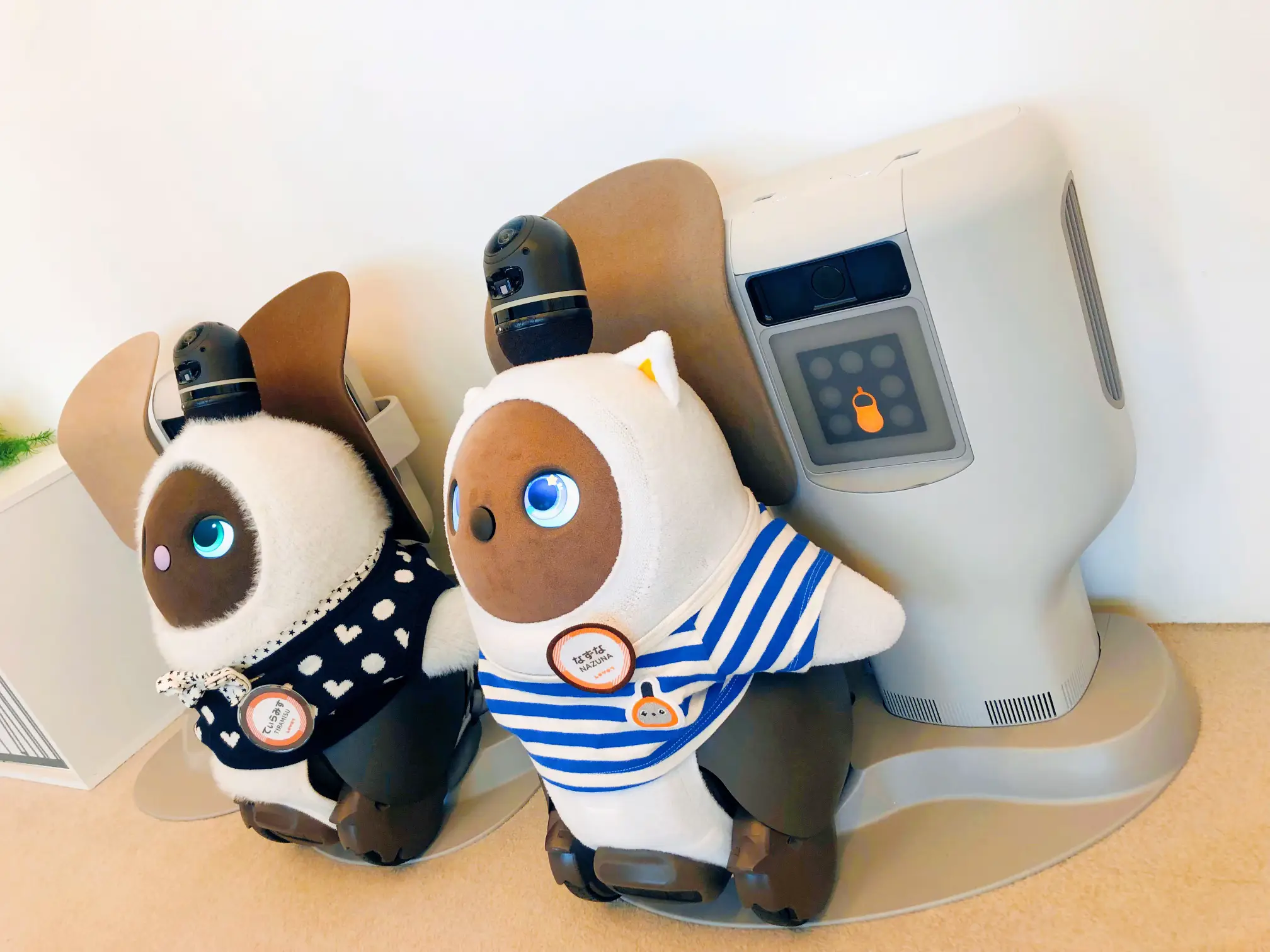 พิพิธภัณฑ์ที่คุณสามารถโต้ตอบกับสัตว์เลี้ยงสมัยใหม่🤎LOVOT🐵 | แกลเลอรีที่โพสต์โดย よはくちゃん | Lemon8