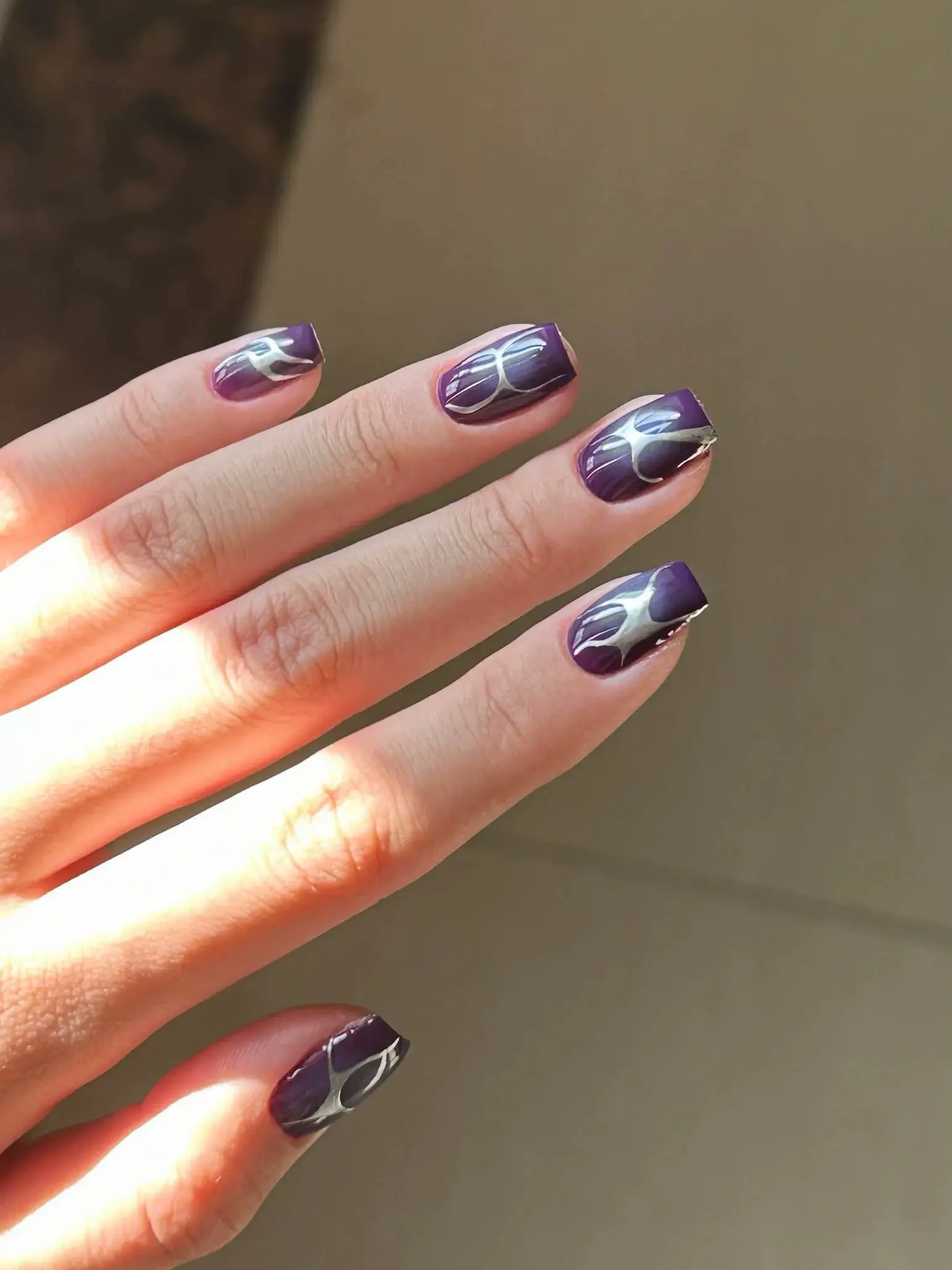 Short purple nail inspo💜 | Gallery posted by Nail Inspo Tree | Lemon8