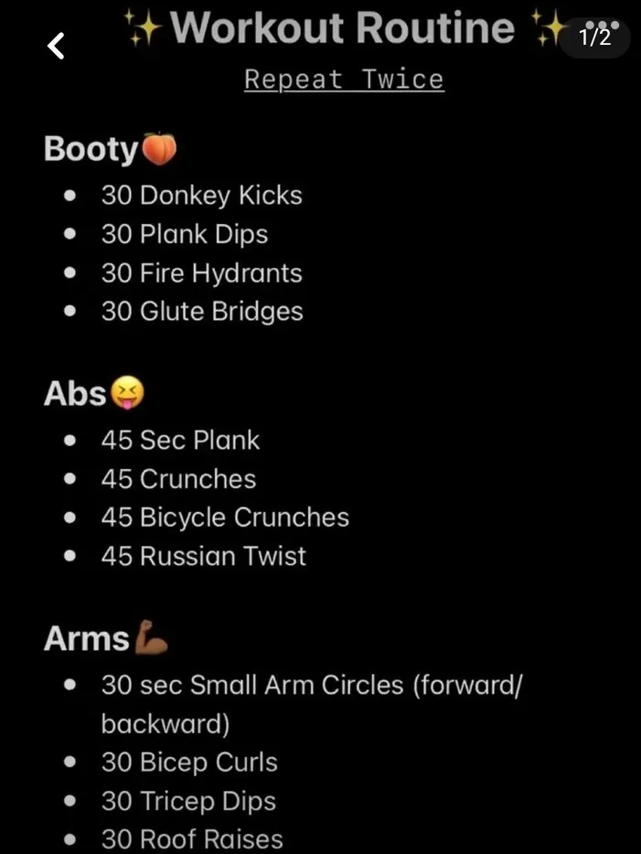 here are some workouts to do, yes.they do work. | Gallery posted by ...