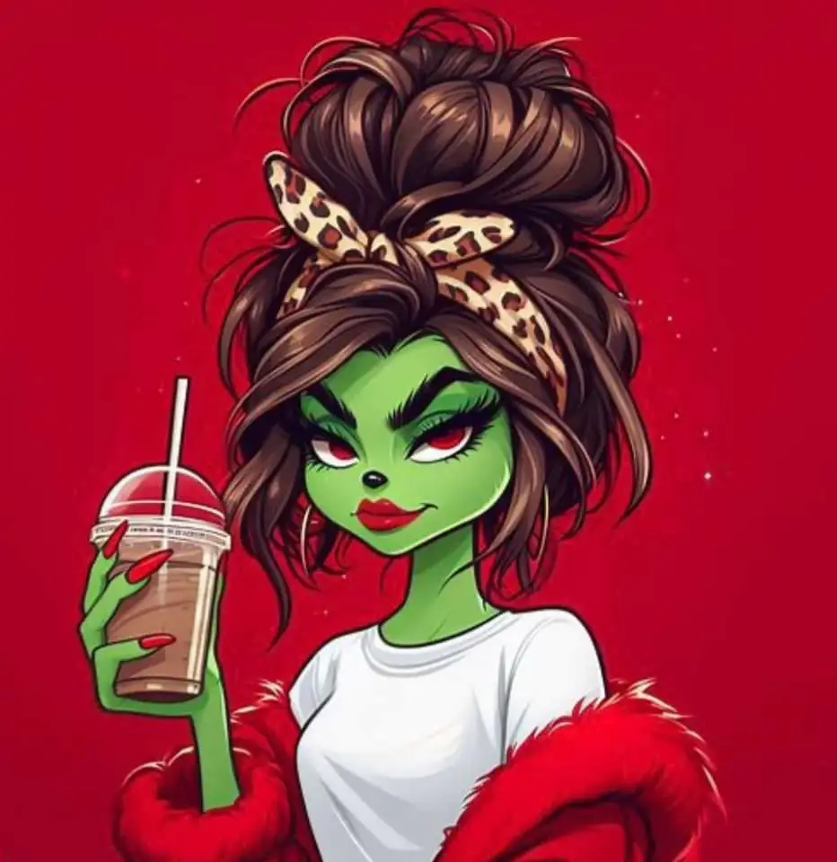 Brunette Grinch | Gallery posted by Peyton Perry | Lemon8