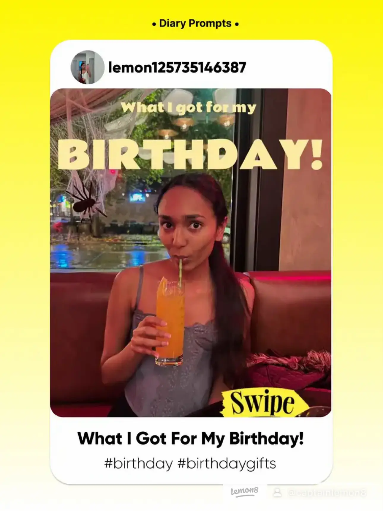 40 Day Lemon8 Diary Prompt-Day 40🍋 | แกลเลอรีที่โพสต์โดย Captain Lemon8 | Lemon8