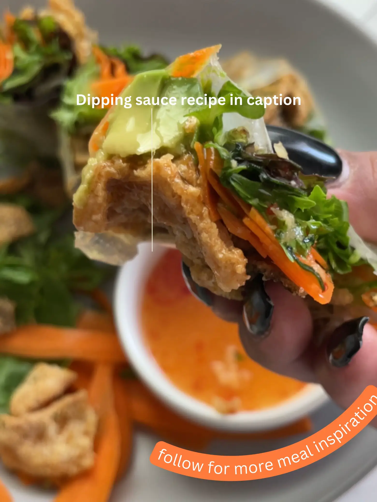 Easy Salted Egg Salmon Skin Spring Rolls | แกลเลอรีที่โพสต์โดย ...