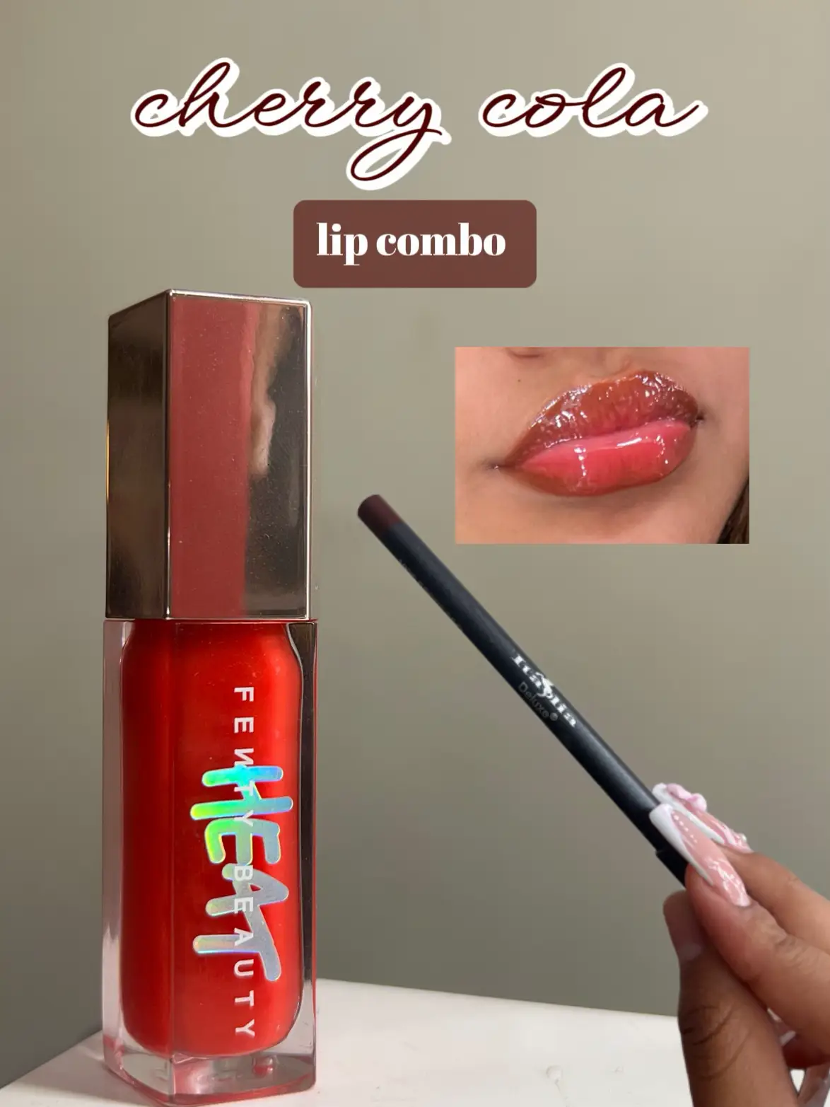 cherry cola lip🩷 | Gallery posted by dianassaurrr | Lemon8