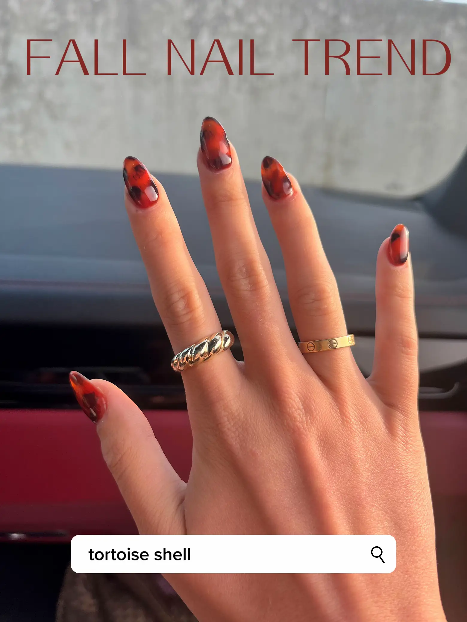 Fall nail trend - Tortoise shell | Gallery posted by izzi 🖤 | Lemon8