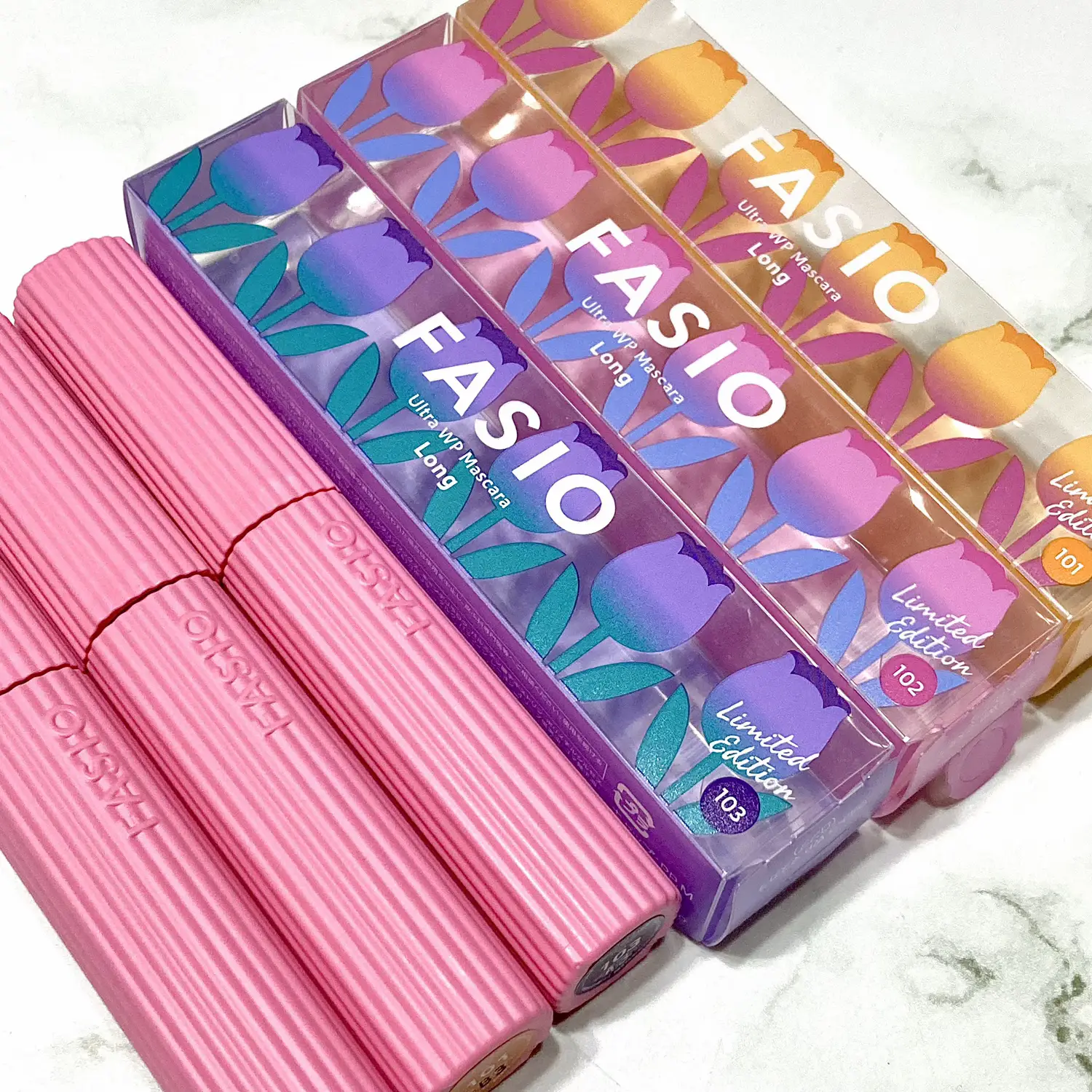 มาสคาร่าสีจำกัดของ FASIO เหมาะสำหรับการแต่งหน้าในฤดูใบไม้ผลิและน่ารัก🌷 | แกลเลอรีที่โพสต์โดย ちゃん ...