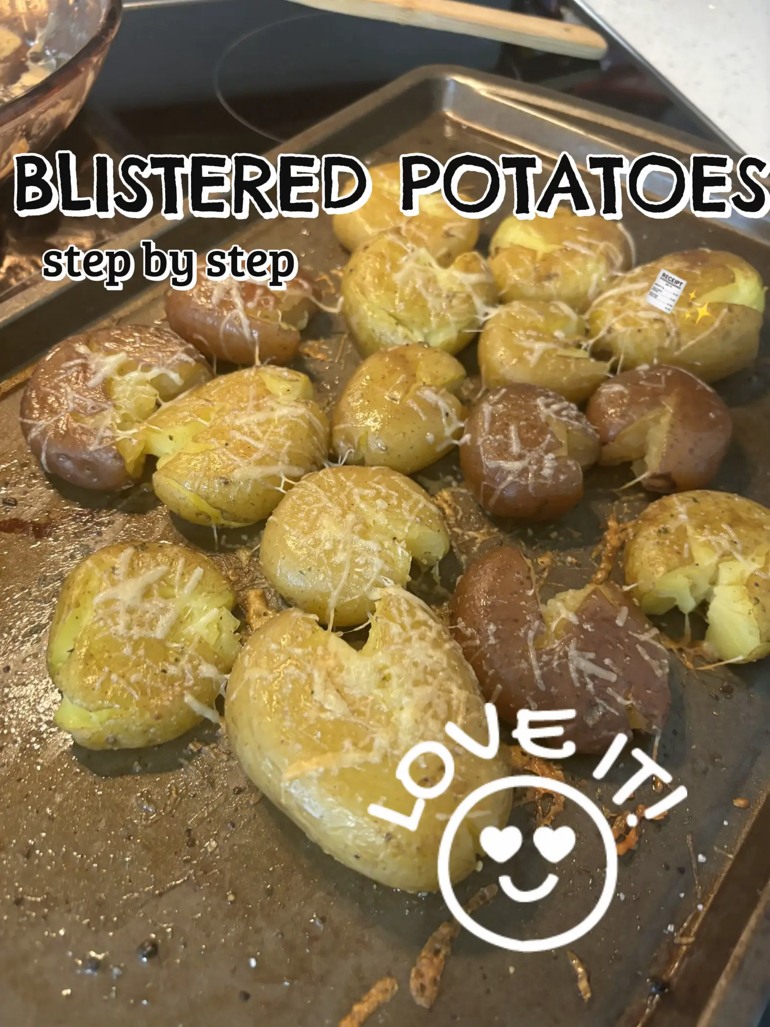 easy oven blistered potatoes | Gallery posted by Lucie Miller | Lemon8