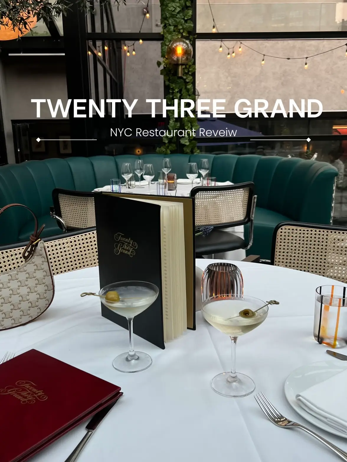 NYC Restaurant Review: Twenty Three Grand | Gallery posted by beccawise ...