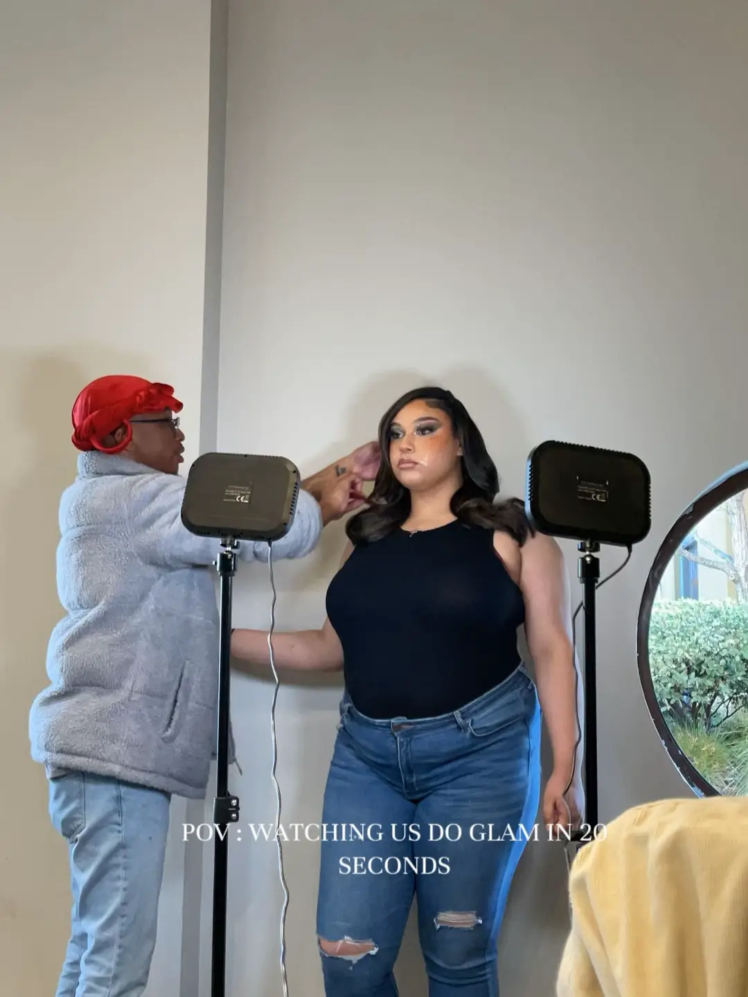 20 second glam sesh… Come join 🩶 | Video published by NYAH’S MAGAZINE | Lemon8