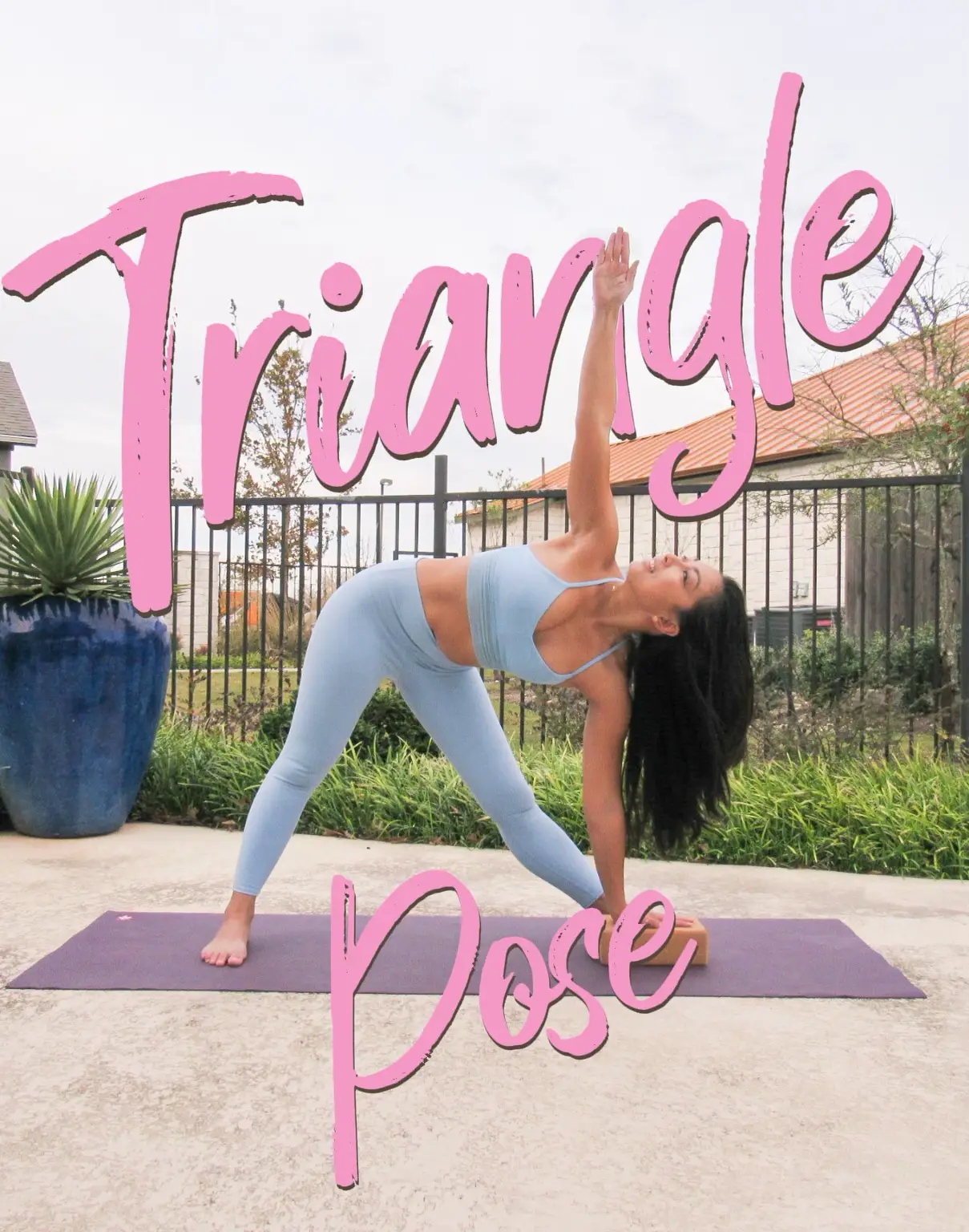 Try the triangle 🔼 | Gallery posted by yogawithrona | Lemon8