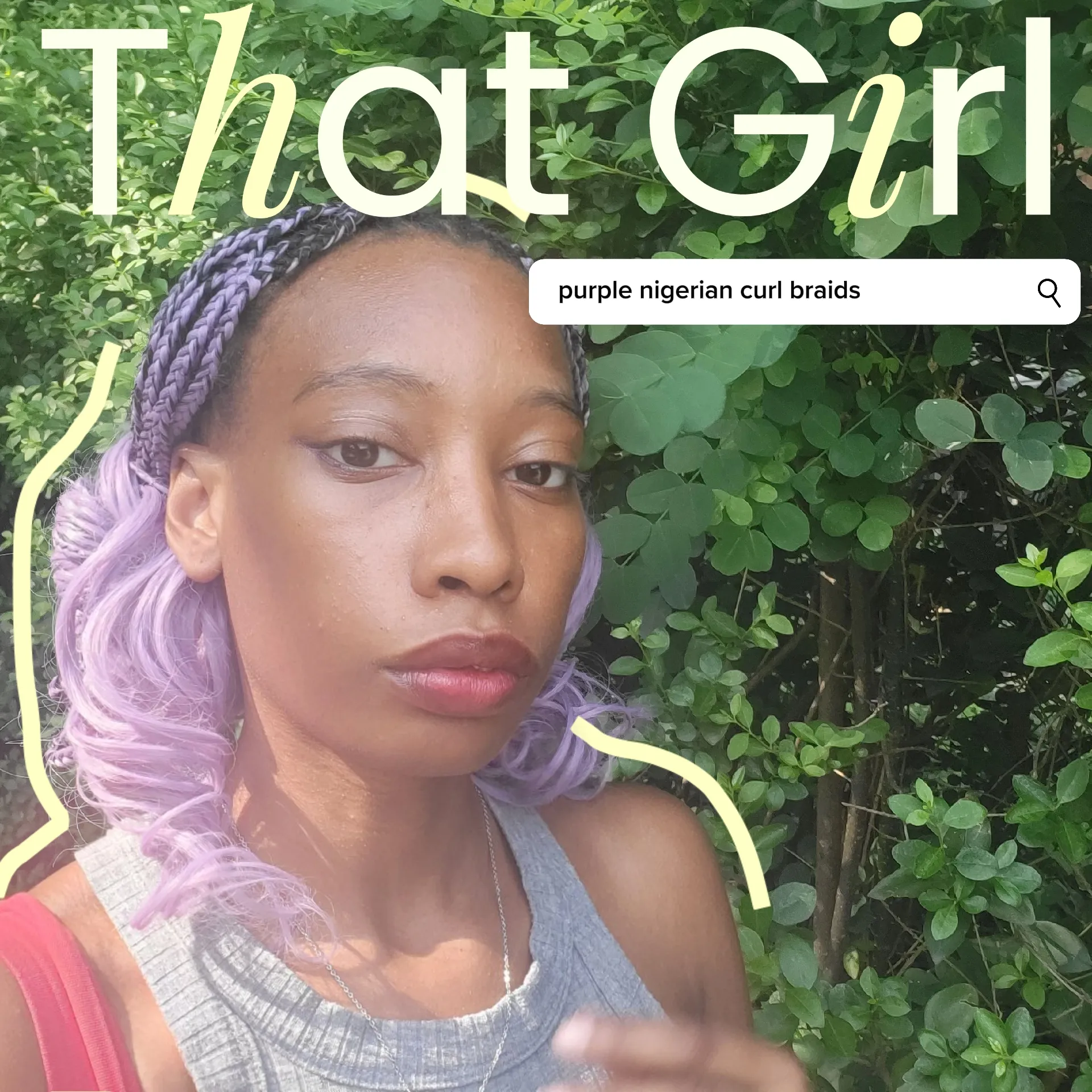 purple nigerian curl braids | Gallery posted by ohmyaflood | Lemon8