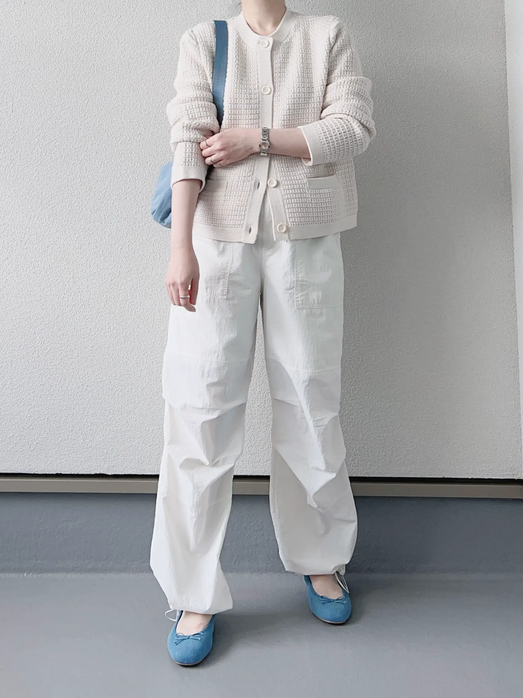 UNIQLO × GU สปริงสายสีขาวเป็นสีน้ำเงิน🩵 | แกลเลอรีที่โพสต์โดย haru | Lemon8