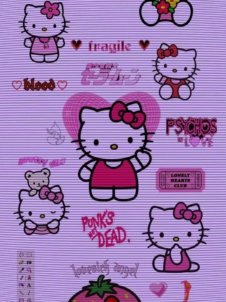 Hello Kitty Wallpaper Y2k - Lemon8 Search