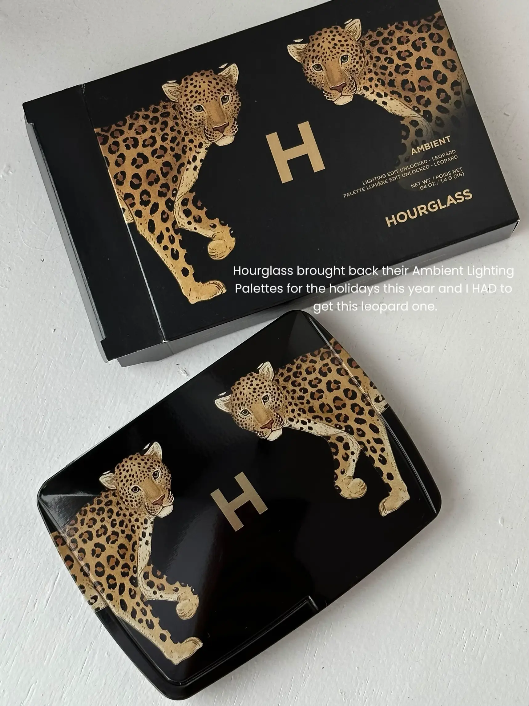 Hourglass Ambient Lighting Leopard Palette 🐆 | แกลเลอรีที่โพสต์โดย ...