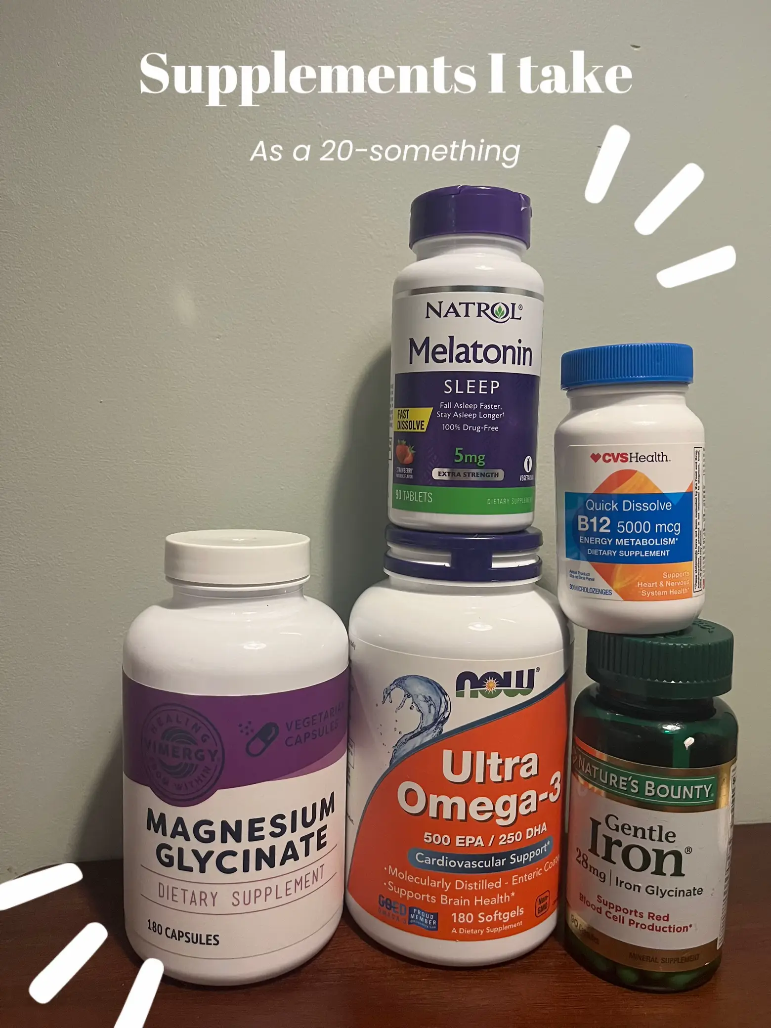 Supplements I take as a 20-something | Gallery posted by sarahhaanne ...